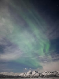 The view from the hotel across the fjord. It was magical.