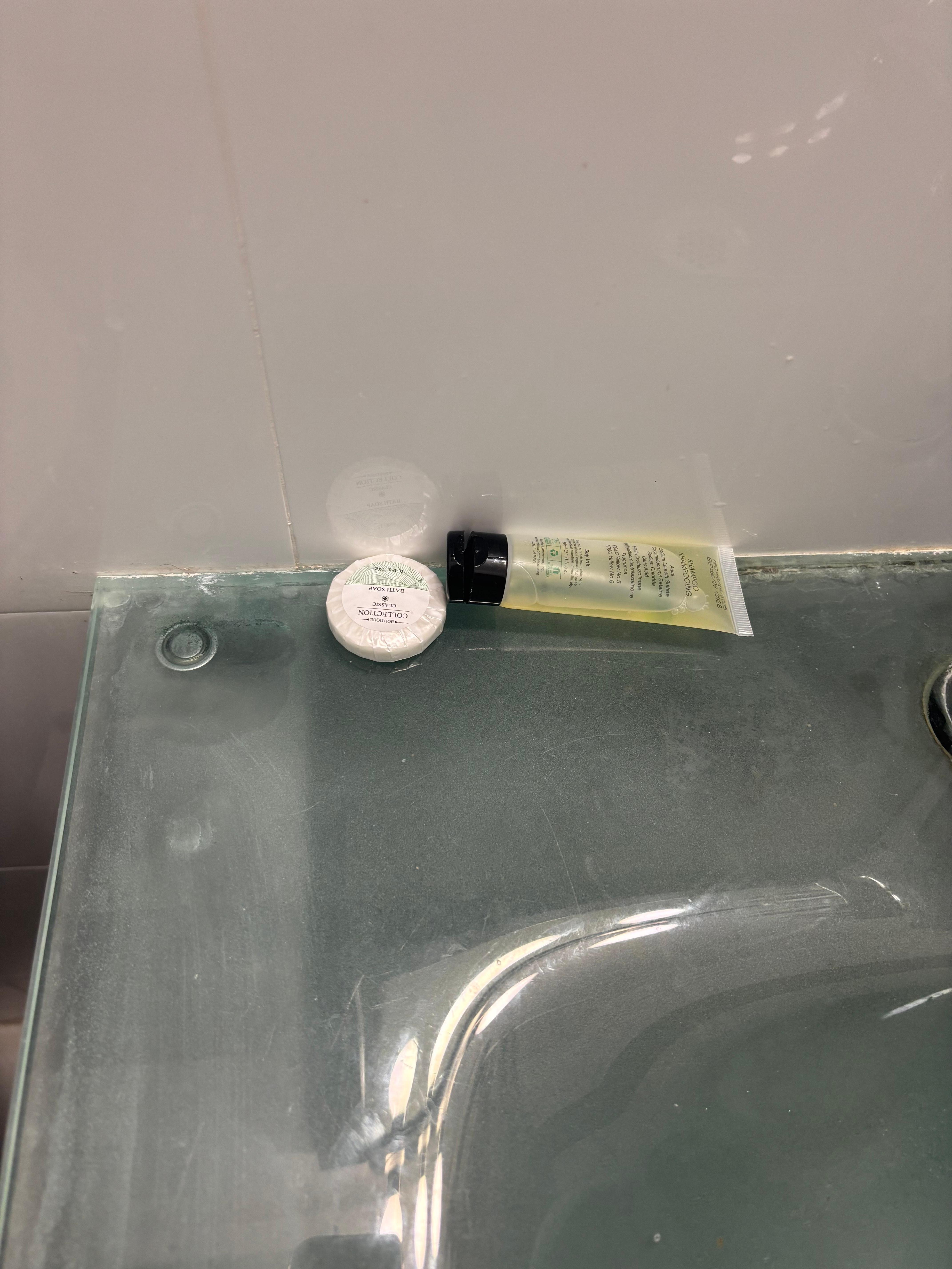 This is what we walked into. Nothing replaced. 