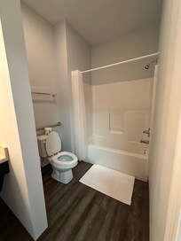 Clean bathroom.