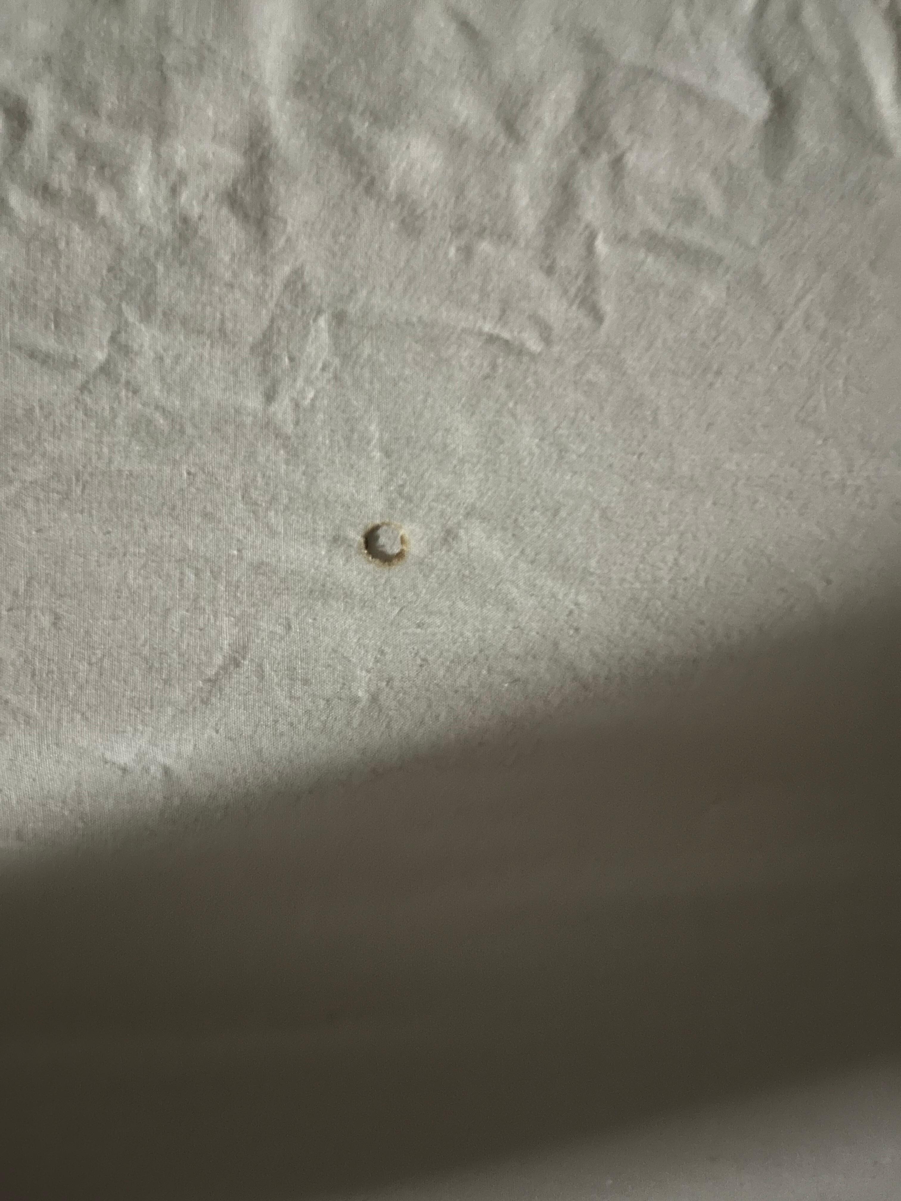 Cigarette burn in sheets