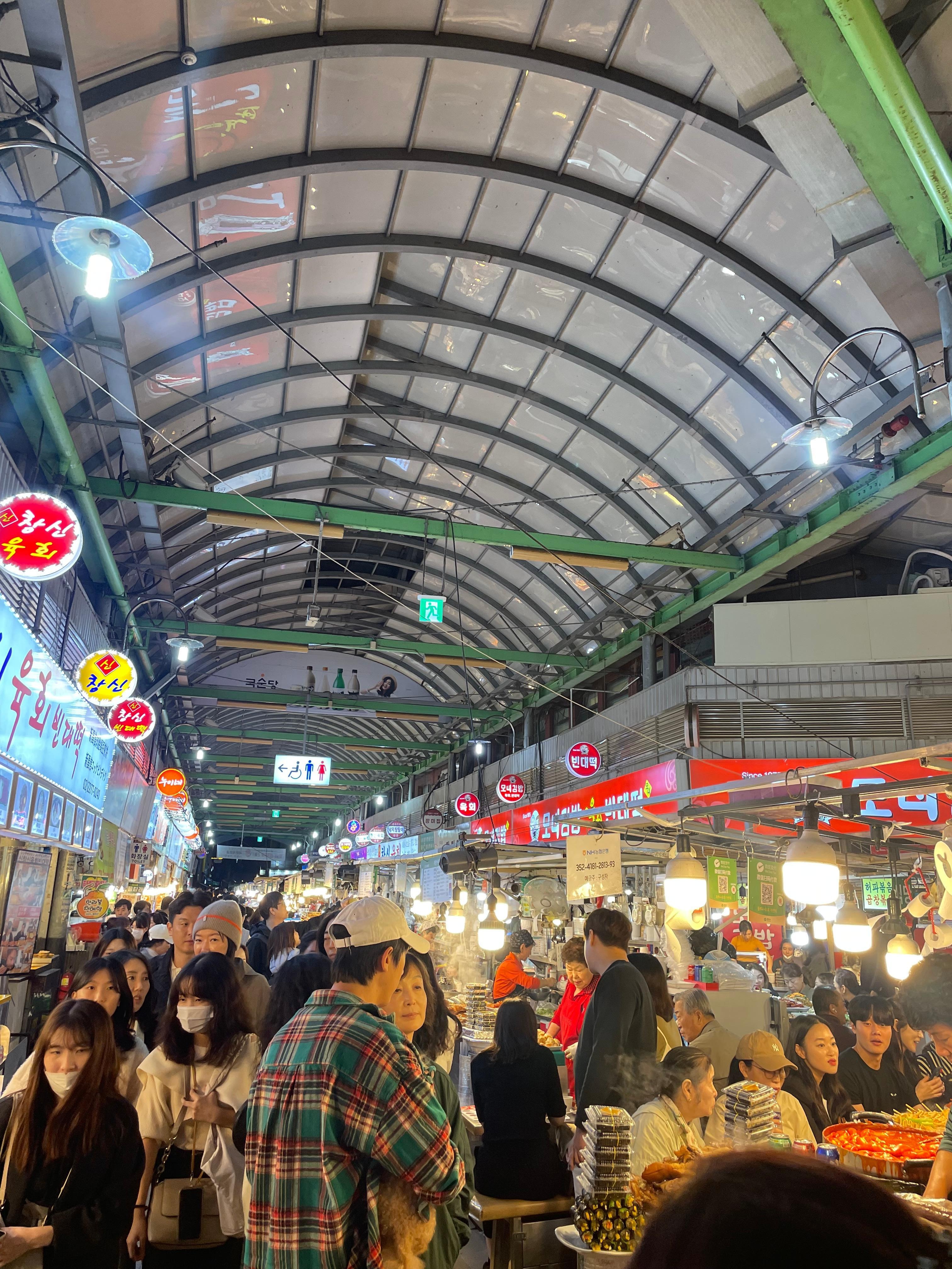 徒歩5分で行ける市場