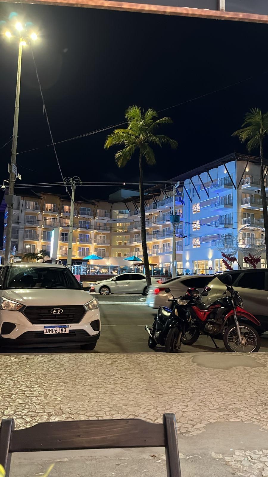 Registro feito da área da piscina.