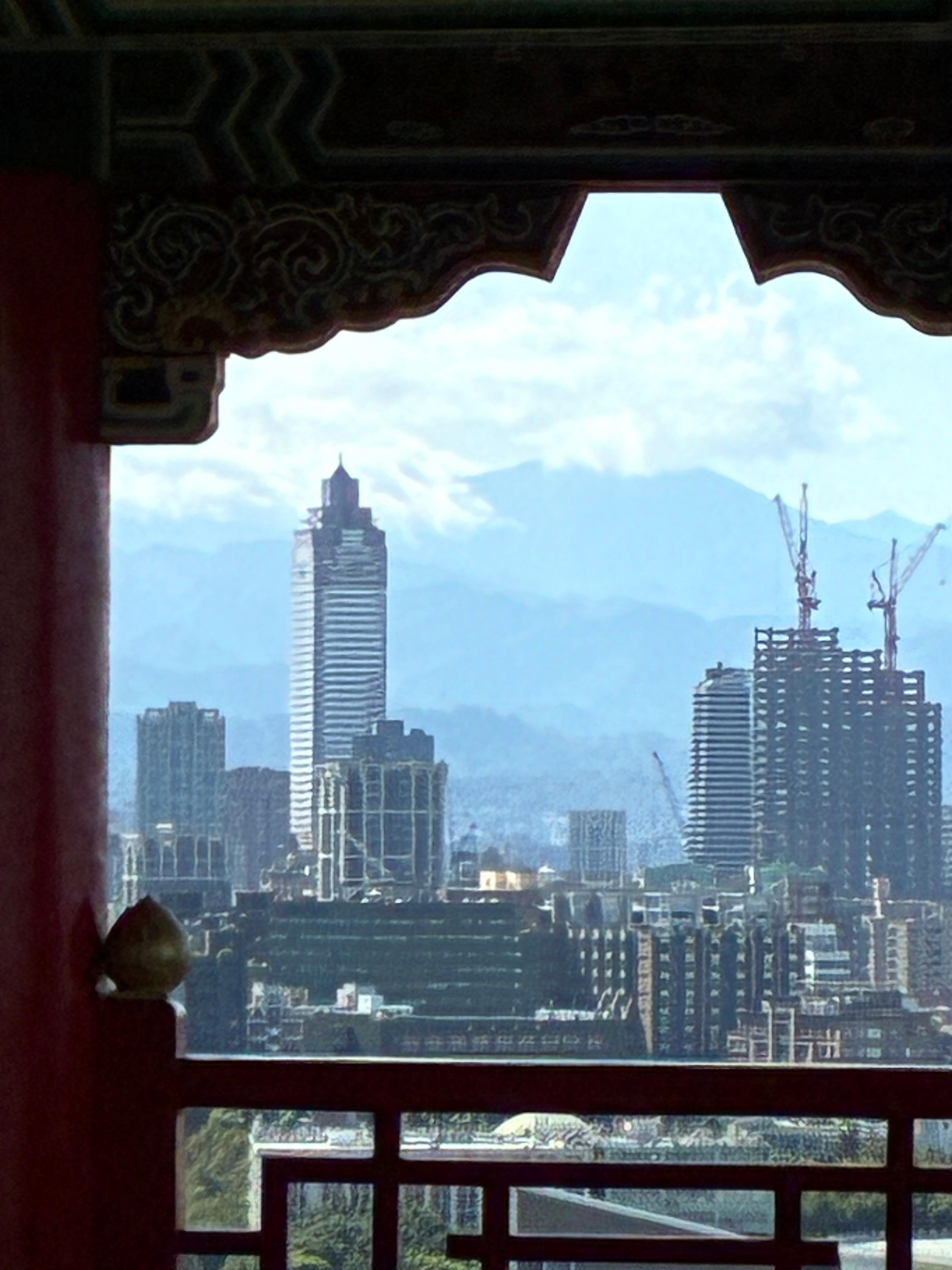 バルコニーからの眺め