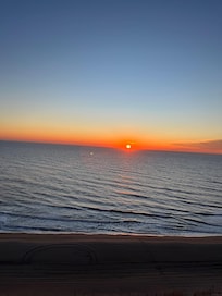 Waking up to beautiful sunrise.