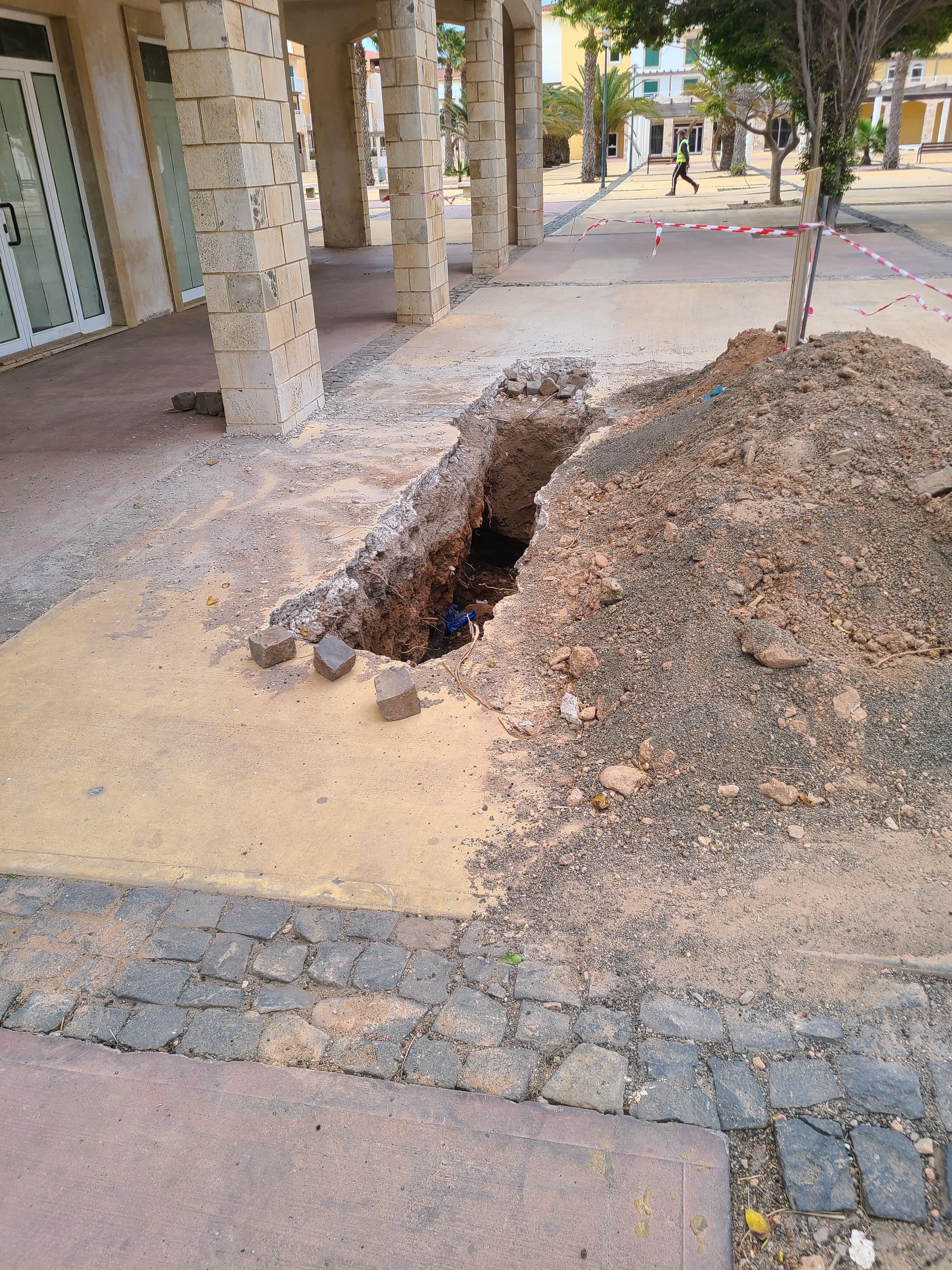 Not really got this safety barrier business quite sorted.