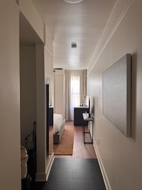 Sink was separate from the bathroom which was great