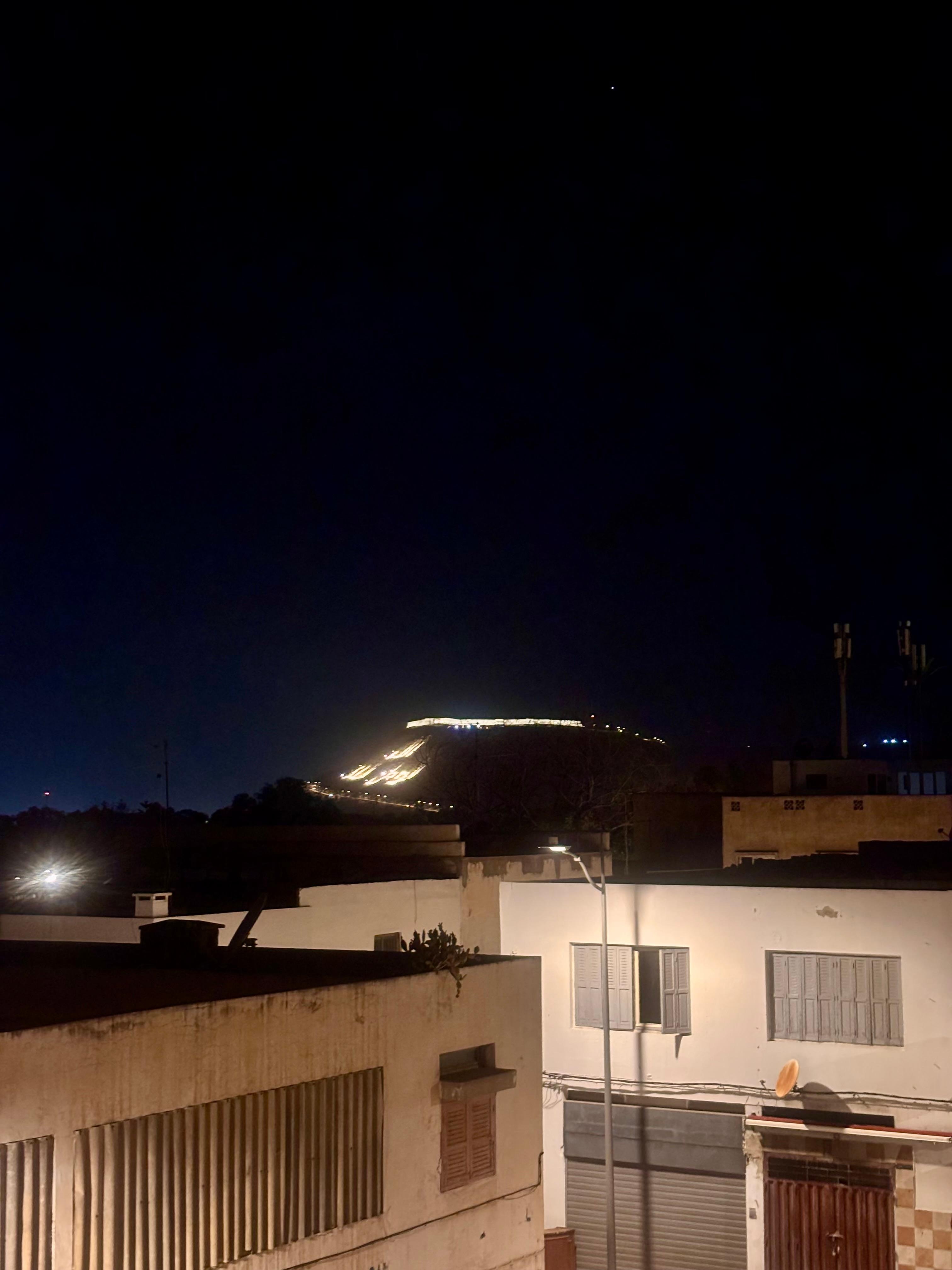 The view from our room