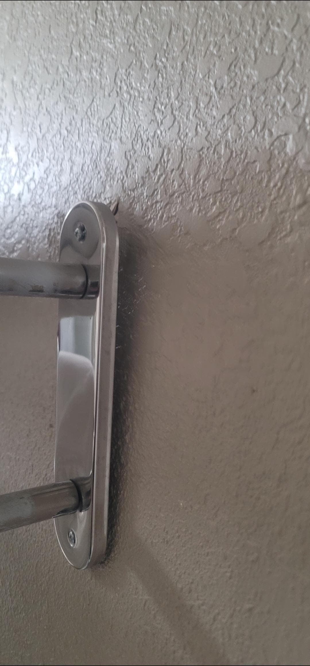 Towel racking falling off