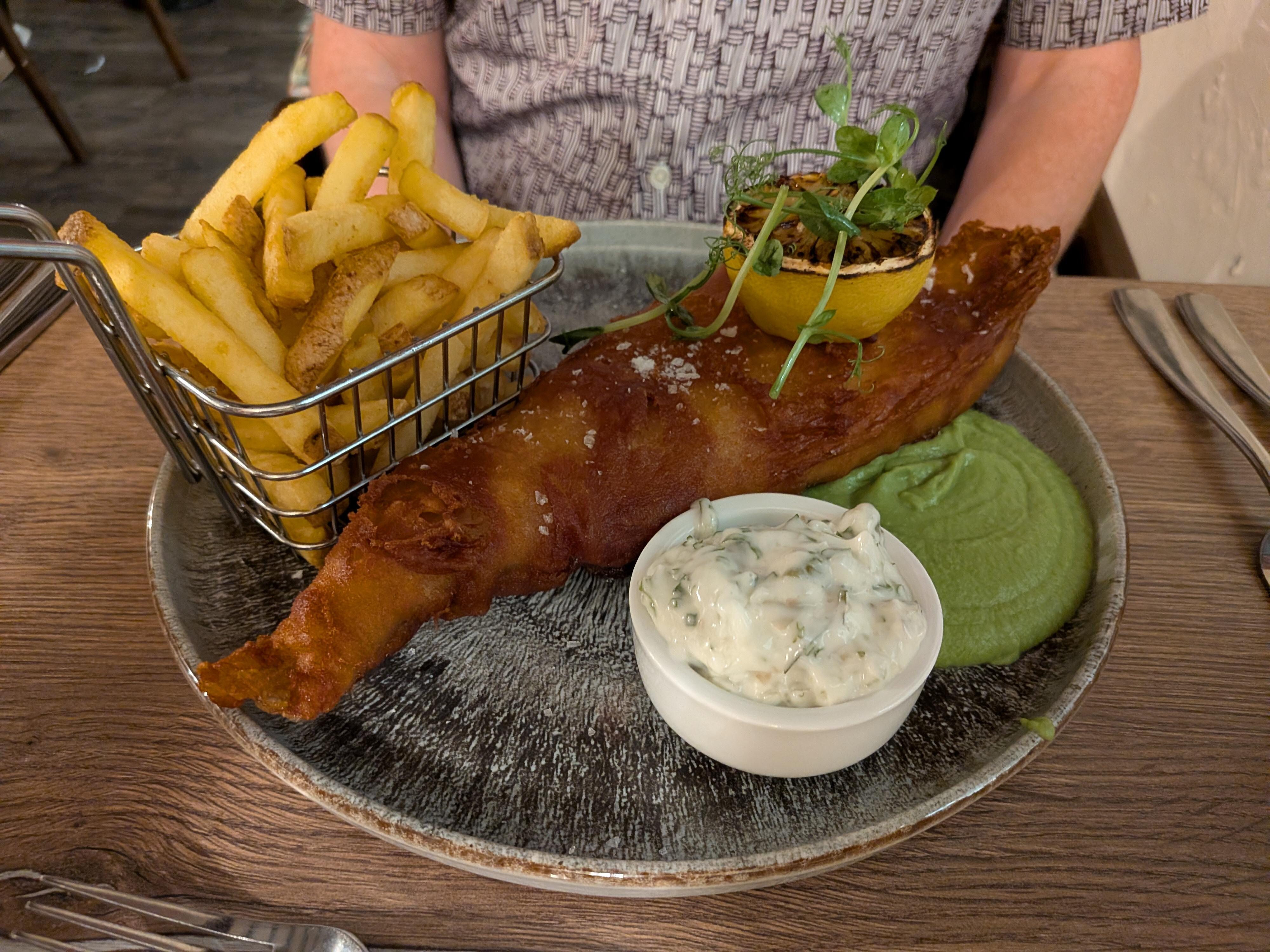 Fish and chips 