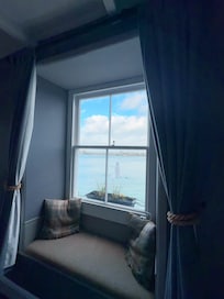 Great view bay window area.