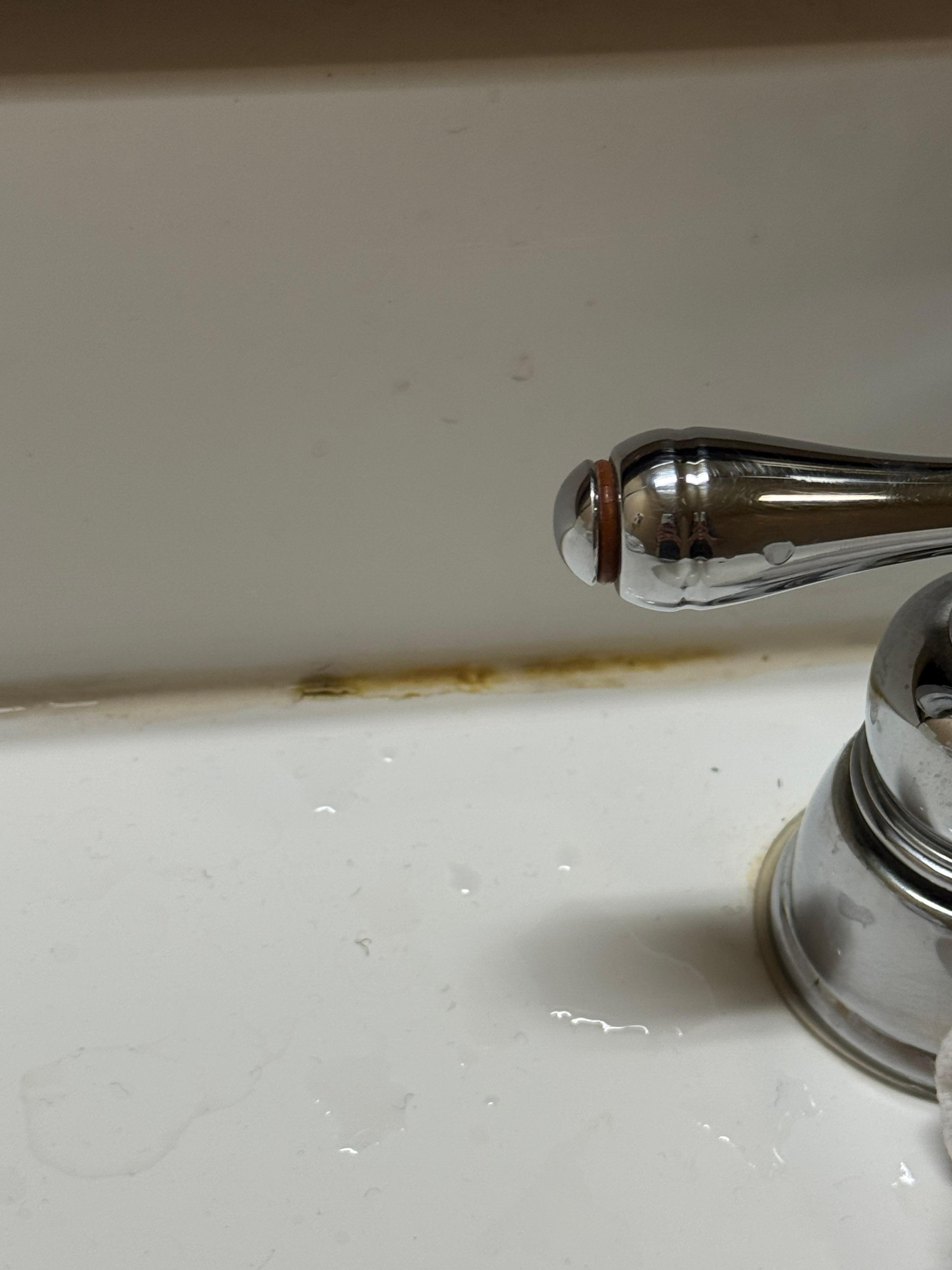 Dirty in the bathroom