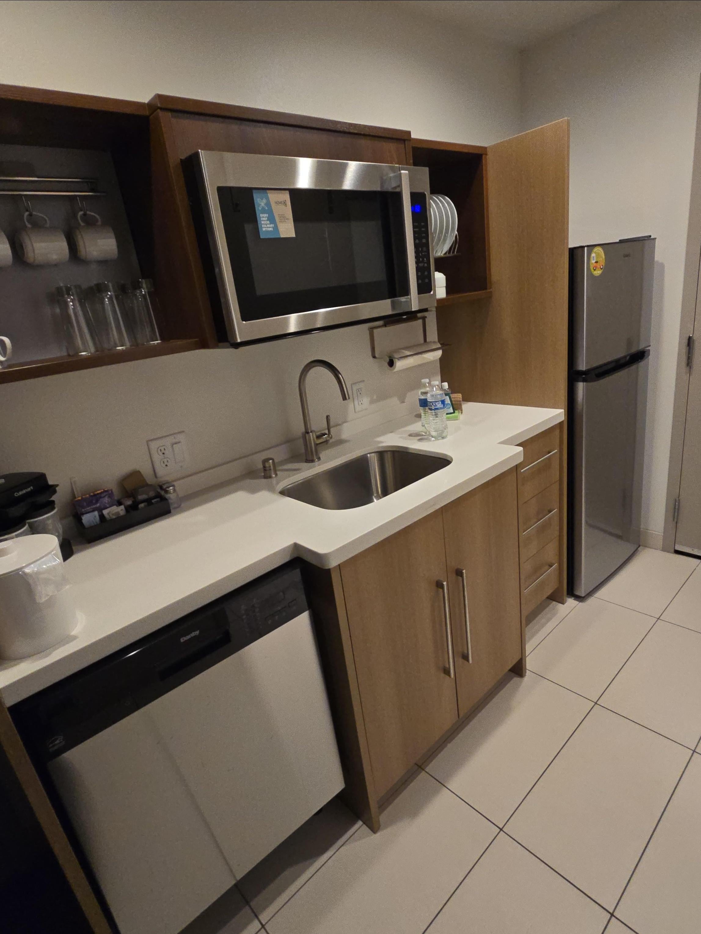 Great size mini kitchen!