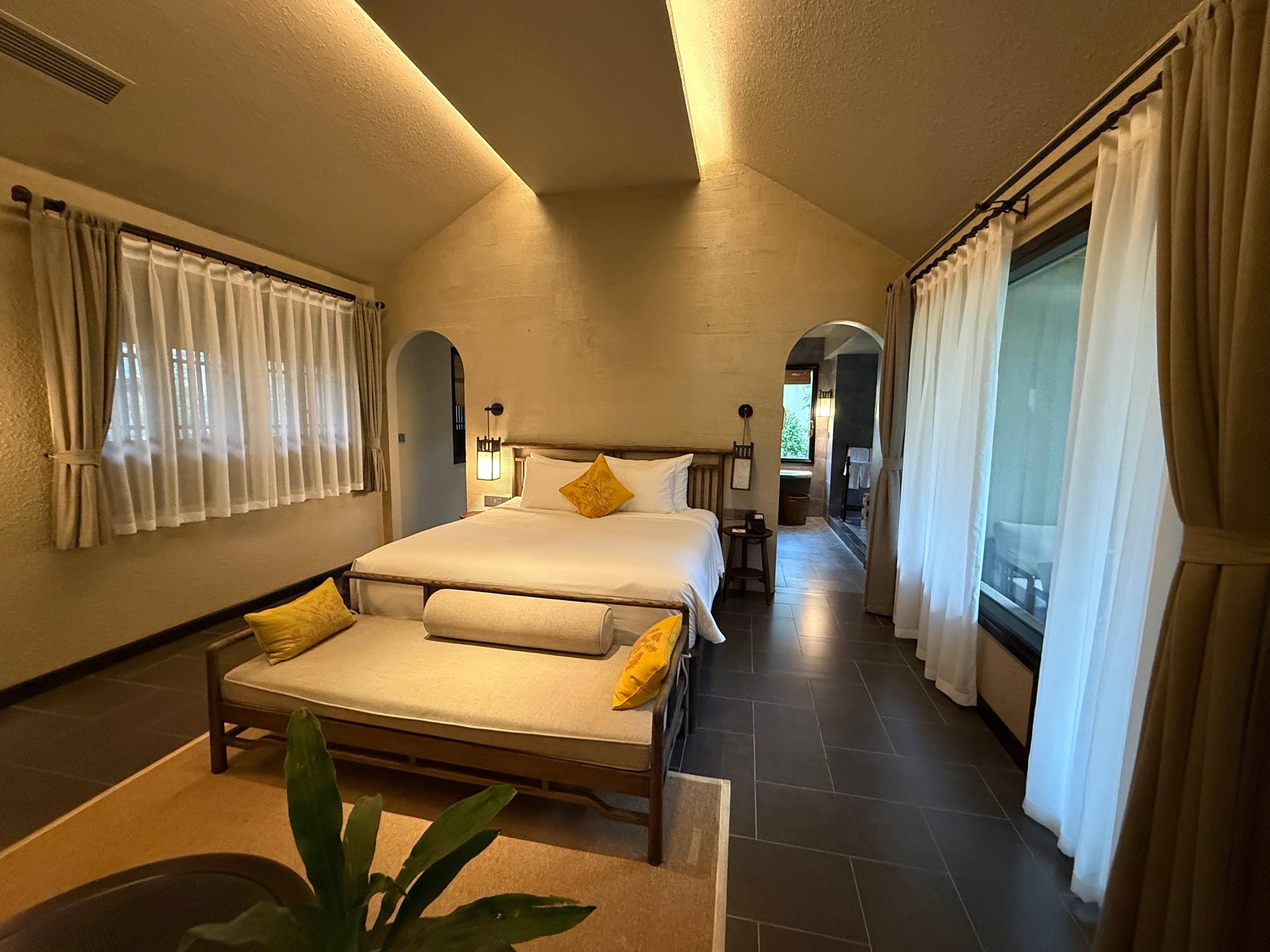 Bedroom in bungalow 