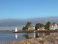 Views of harbour about a 20 minute walk.