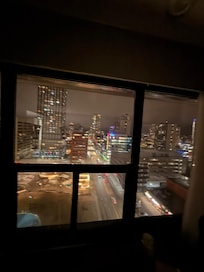 This was our view, really lovely as we live out of town past didsbury