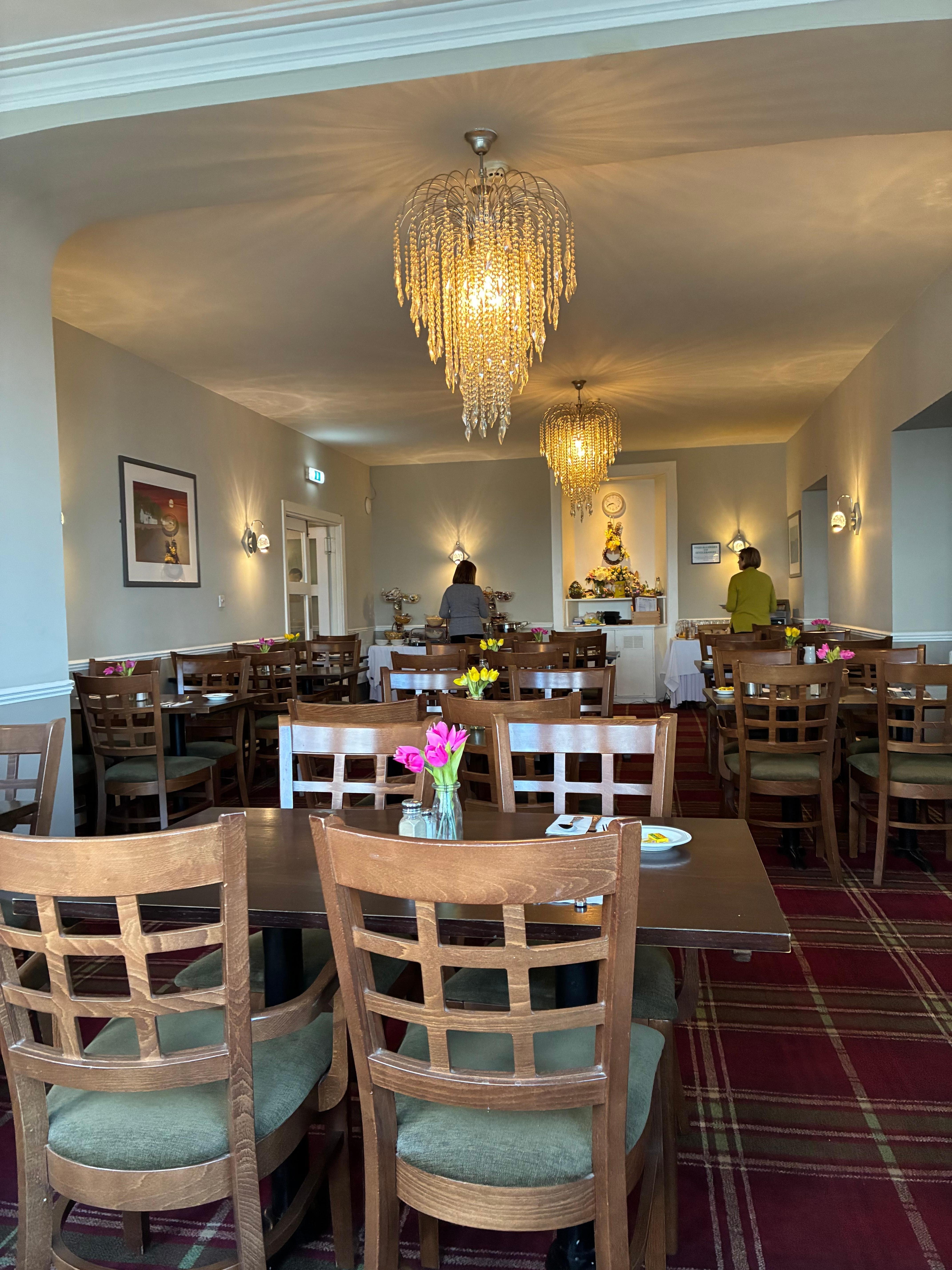 Hotel dining area 