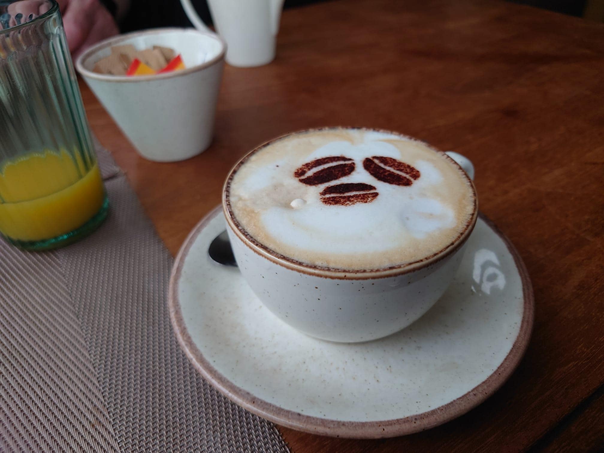 Cappuccino coffee 