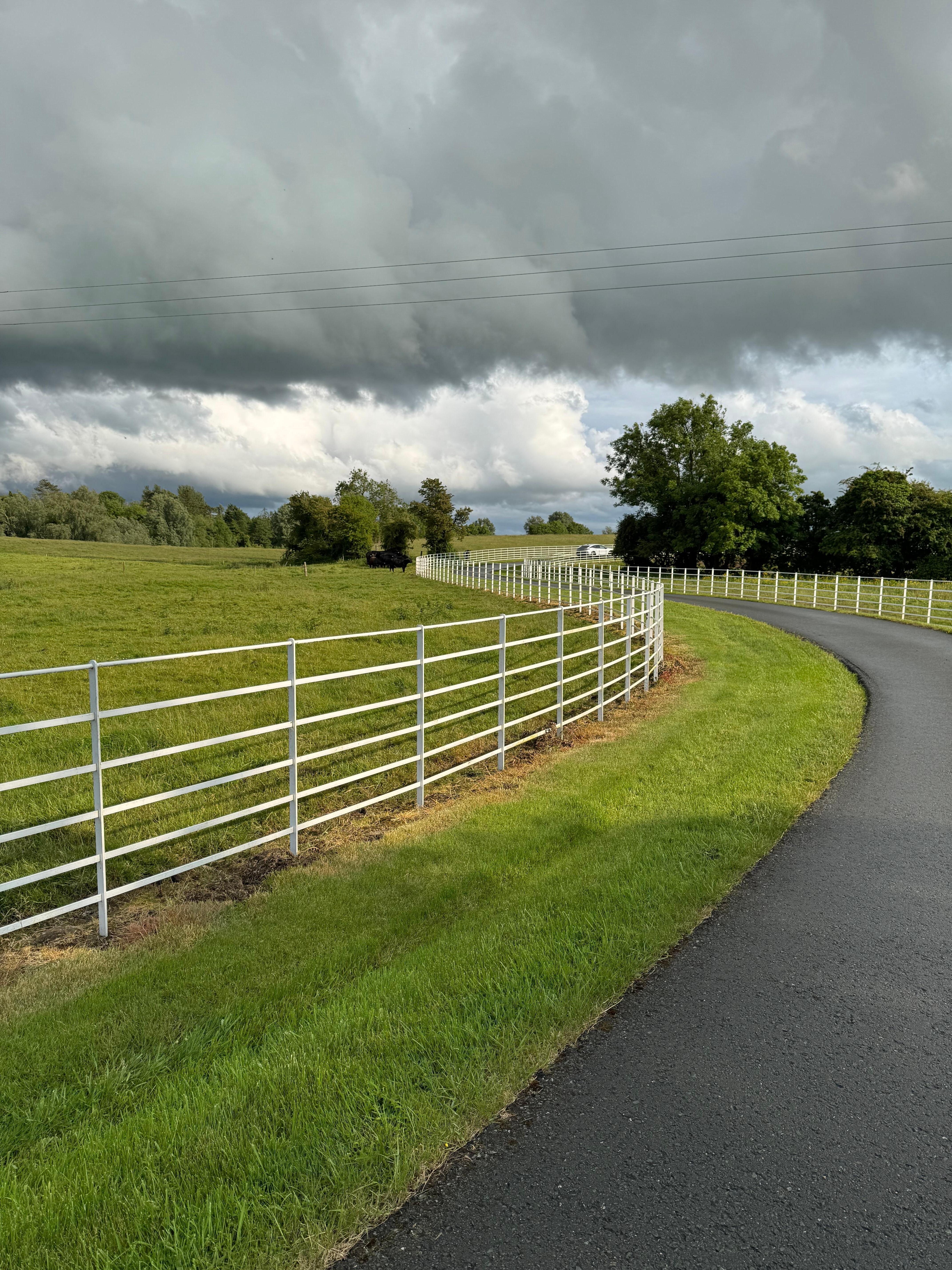 View of the entrance to the property.