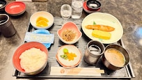 朝食は和食を選択