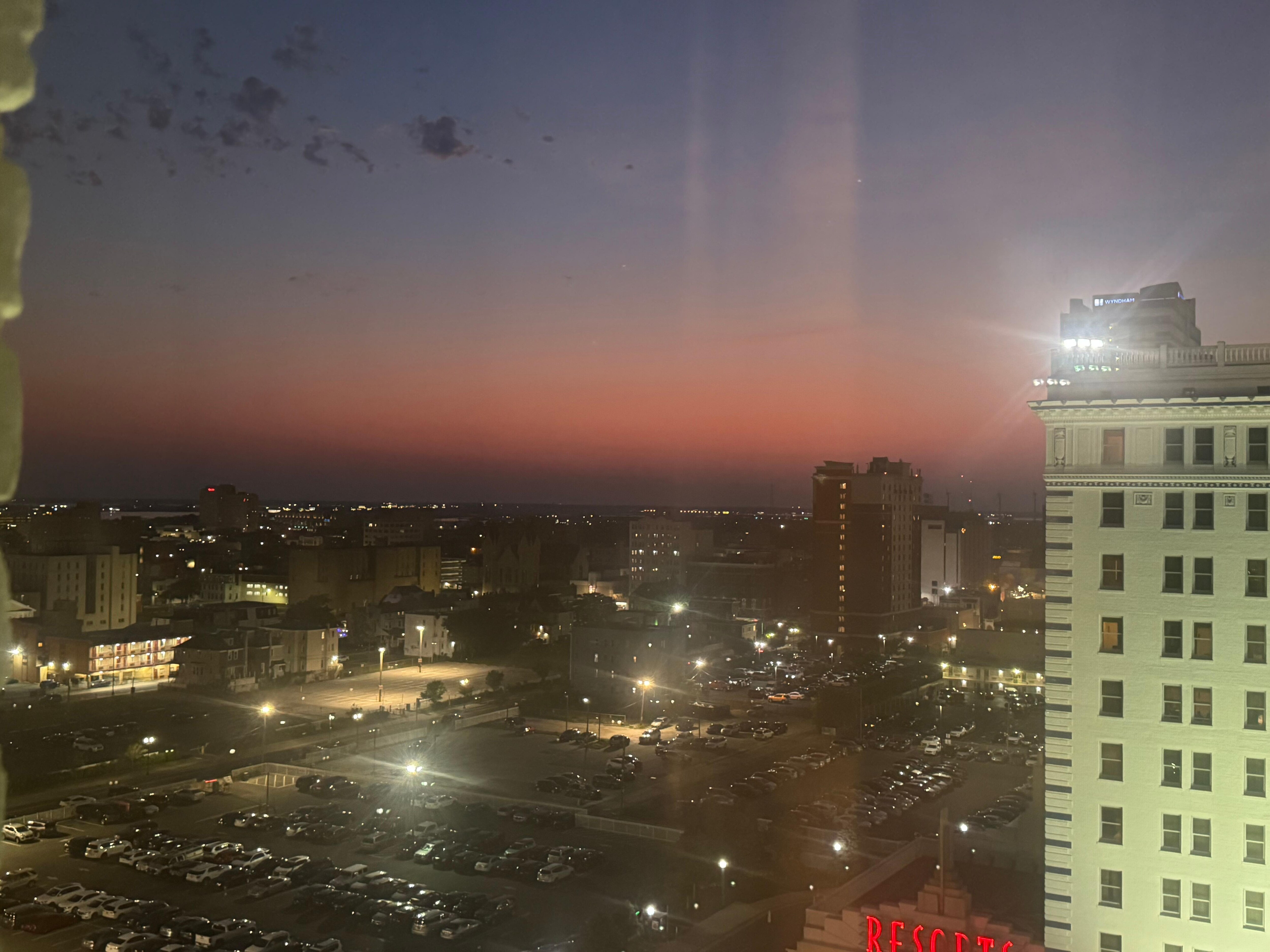 View from the room....