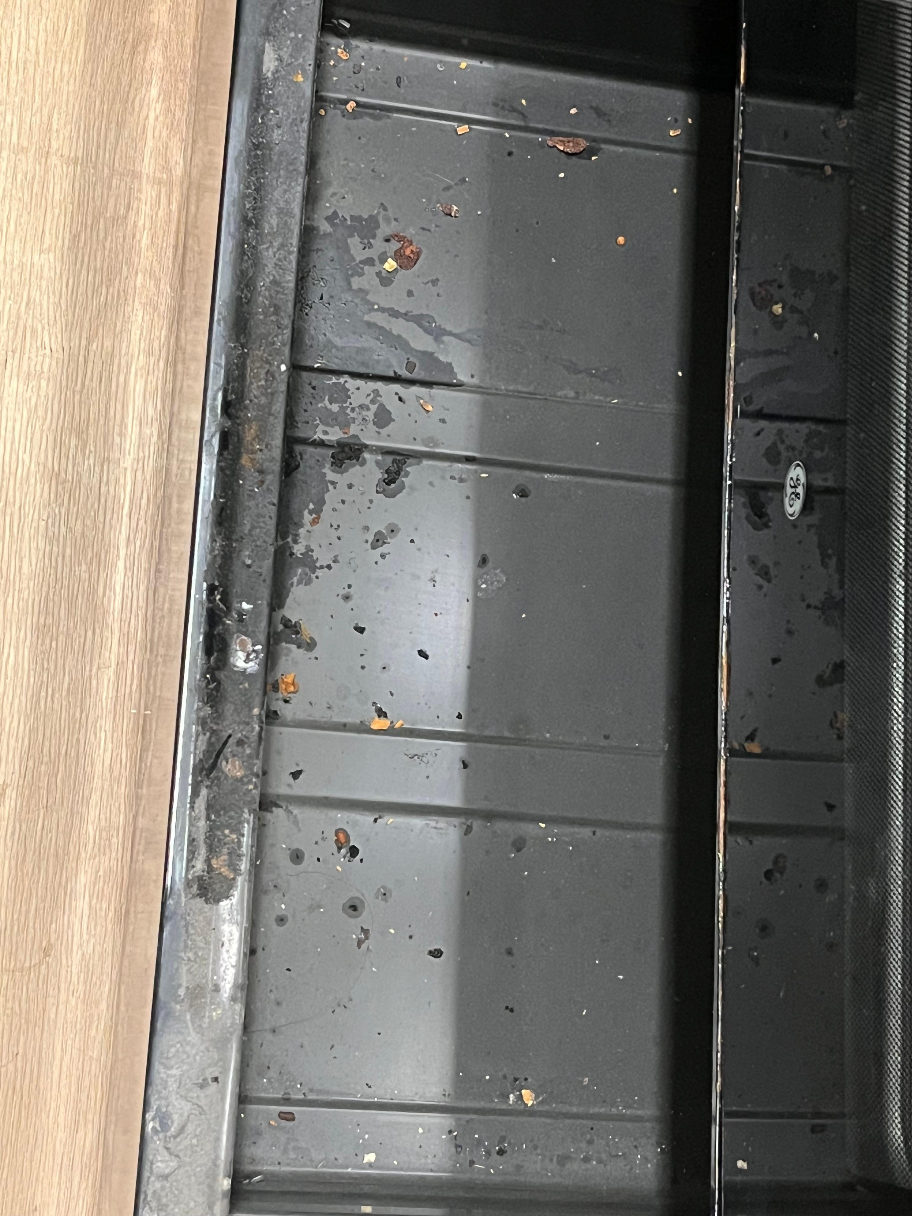 Bottom of oven