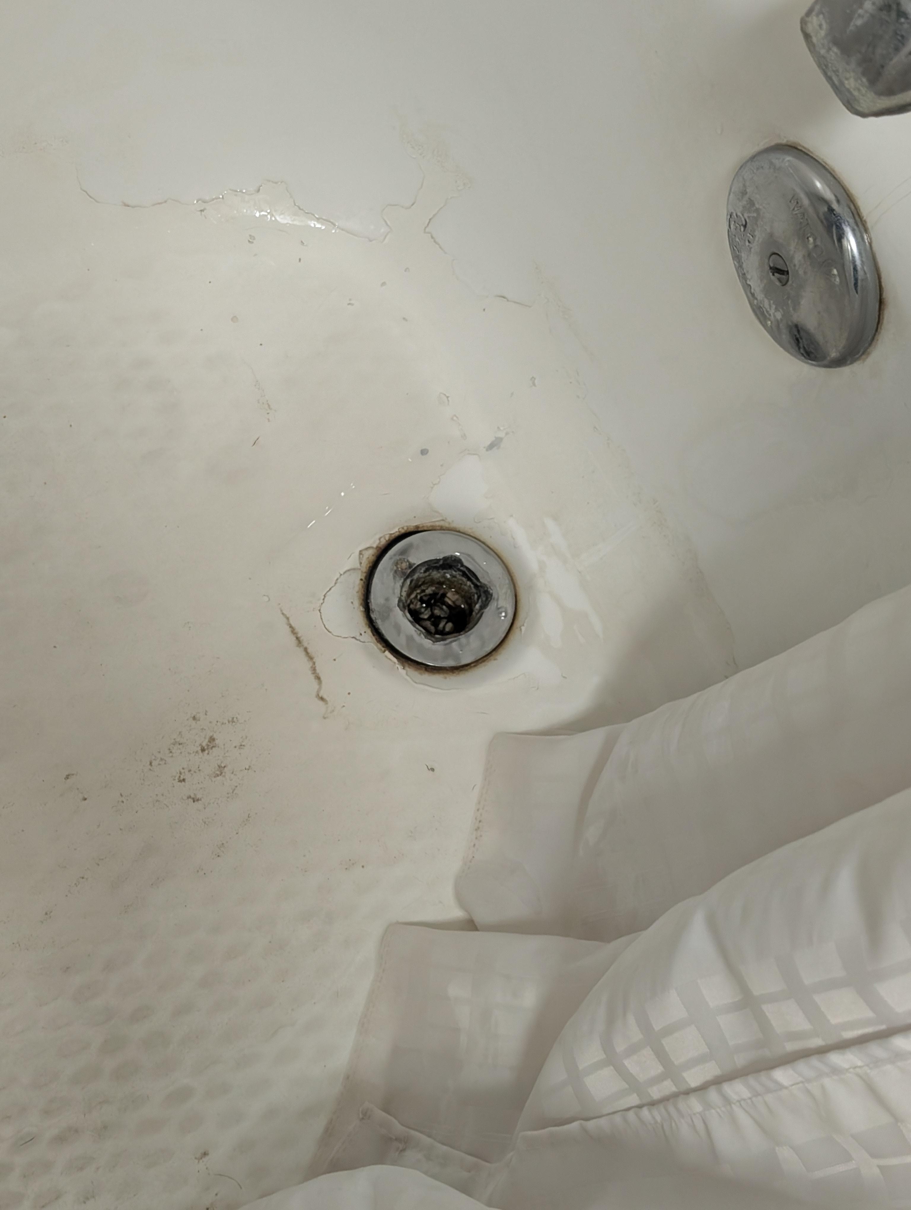 Bath tub. Just disgusting 