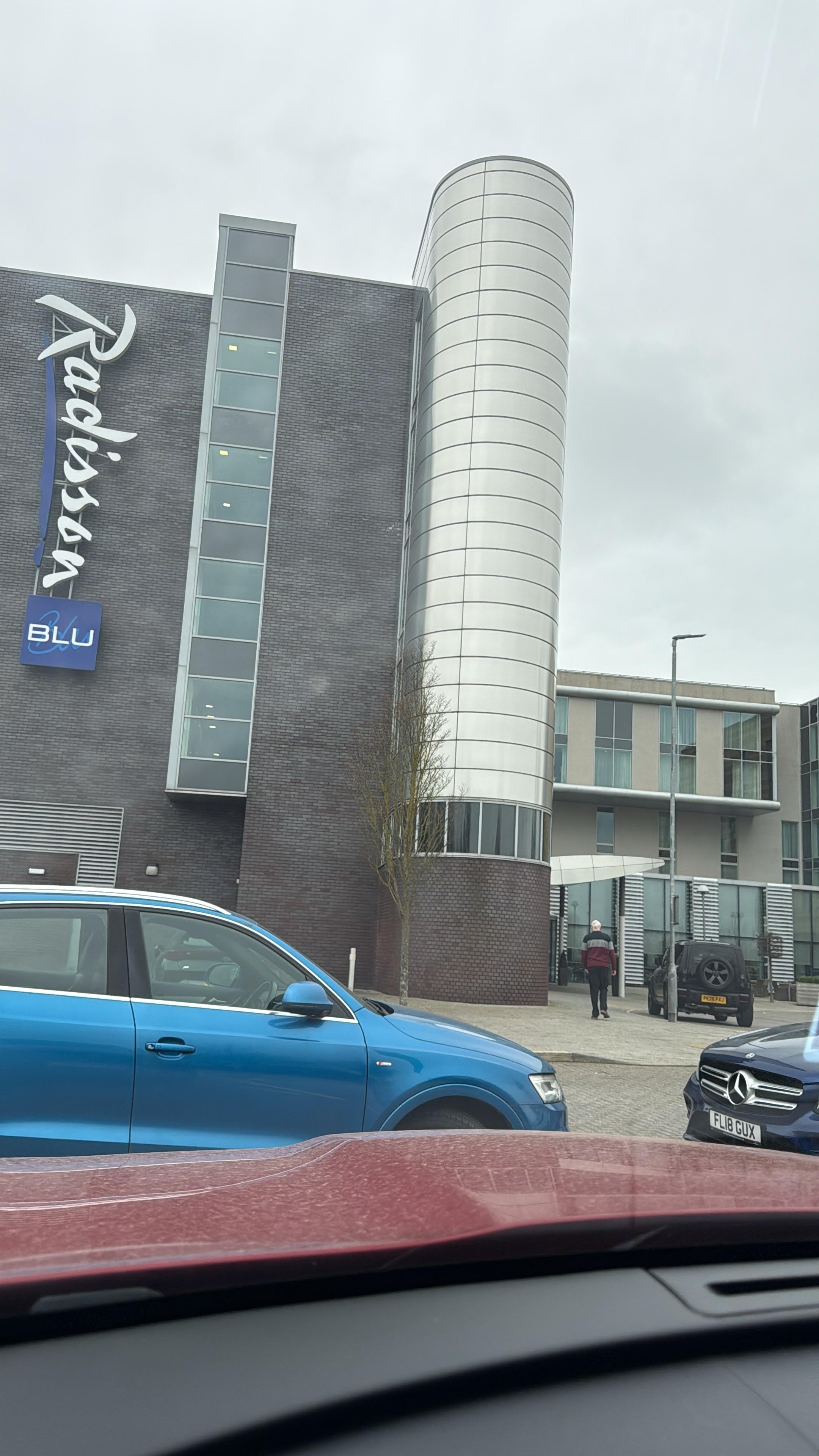 Disabled parking easily accessible. 