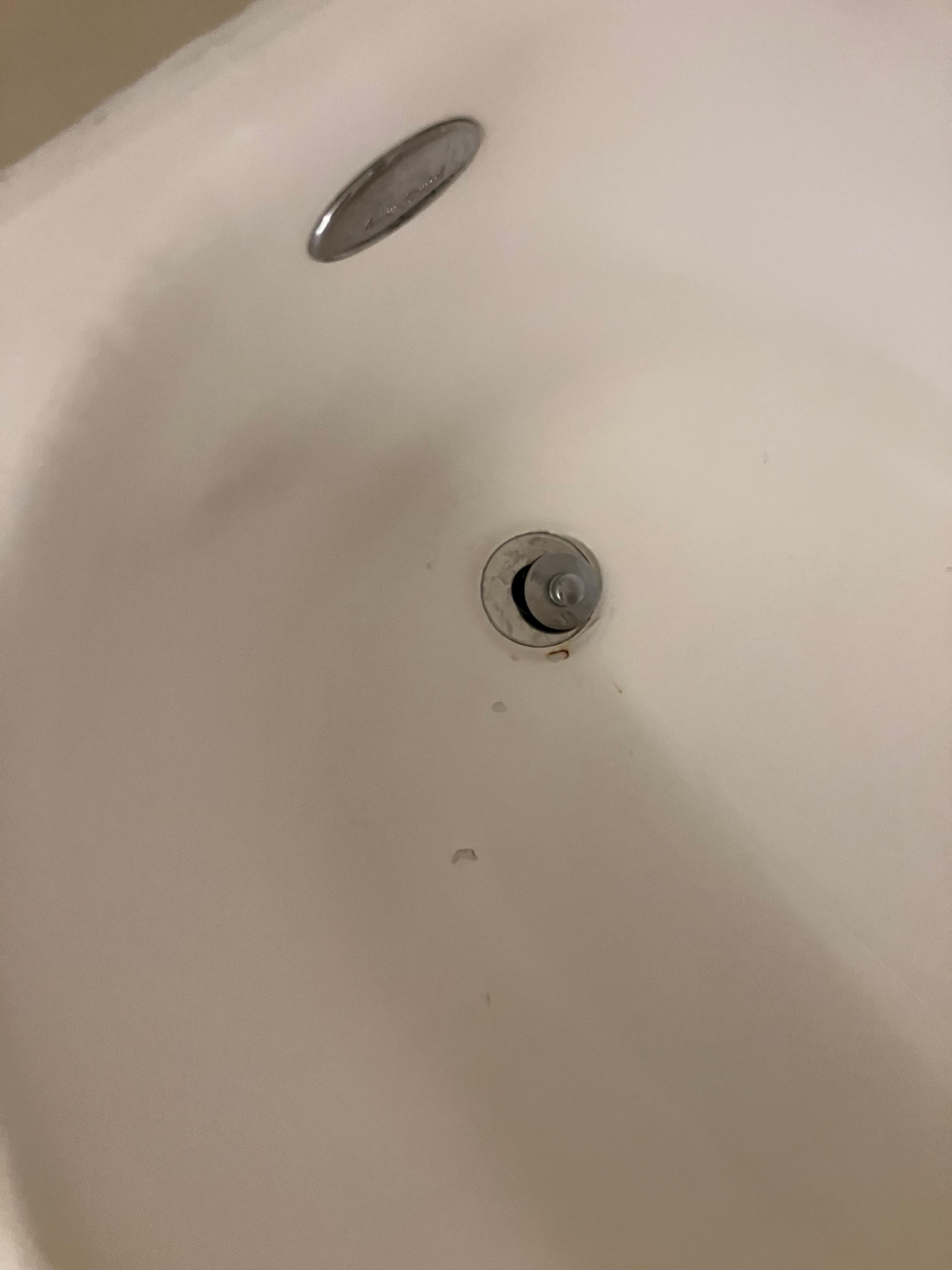 Broken drain plug