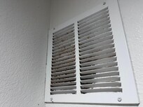 Vent never been cleaned?