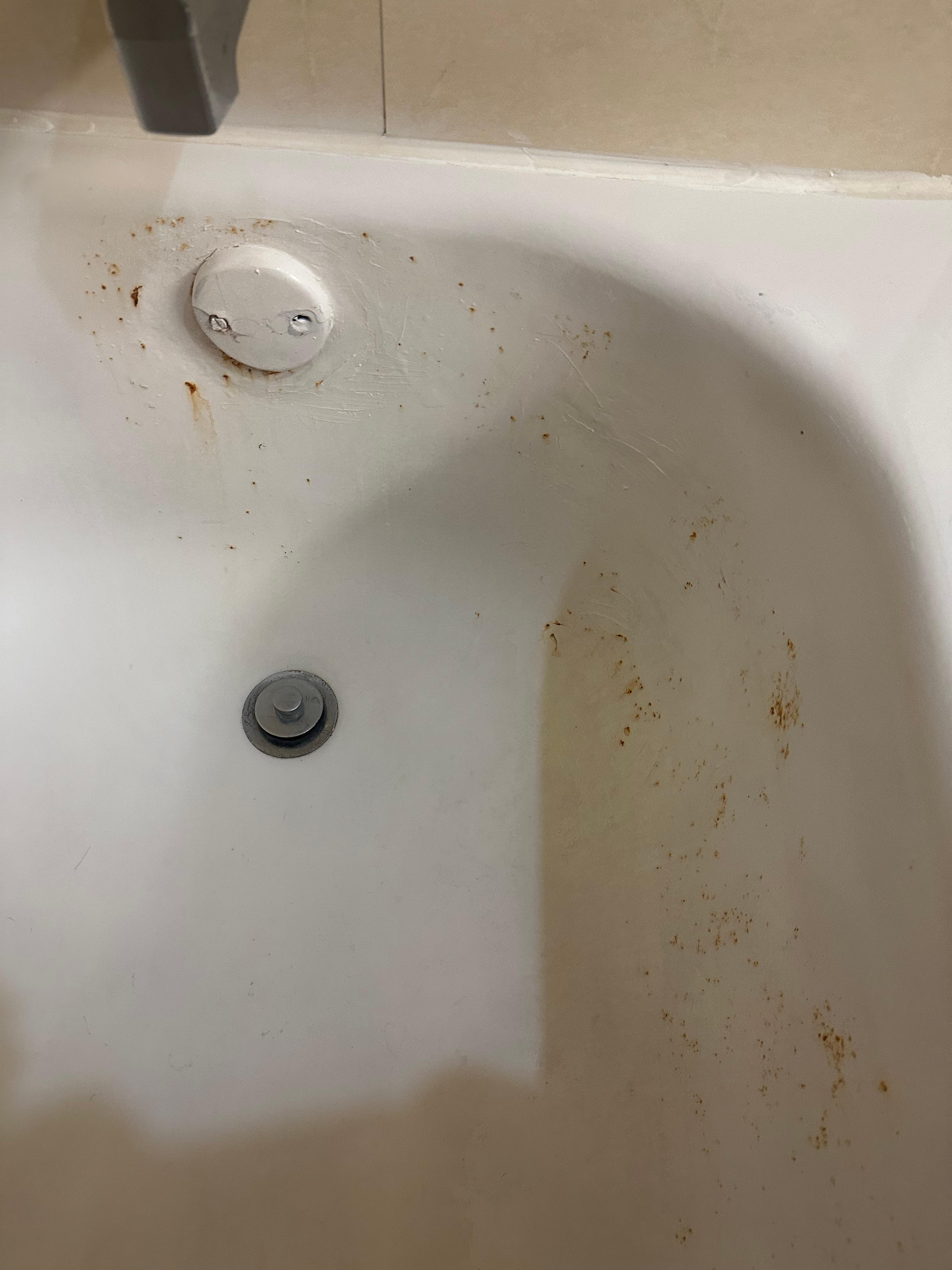Rusty bathtub 