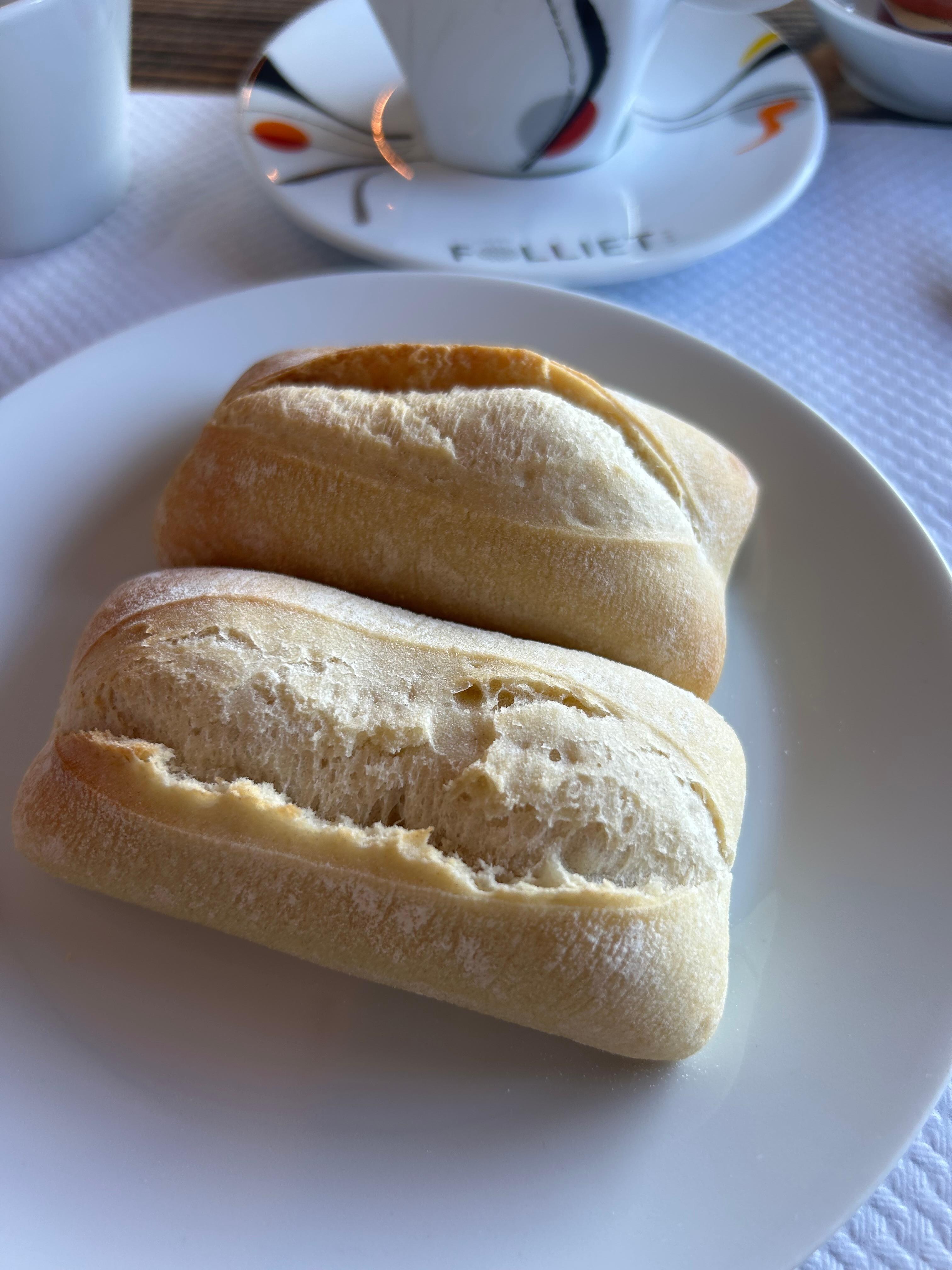 Pains précuits au petit déjeuner 