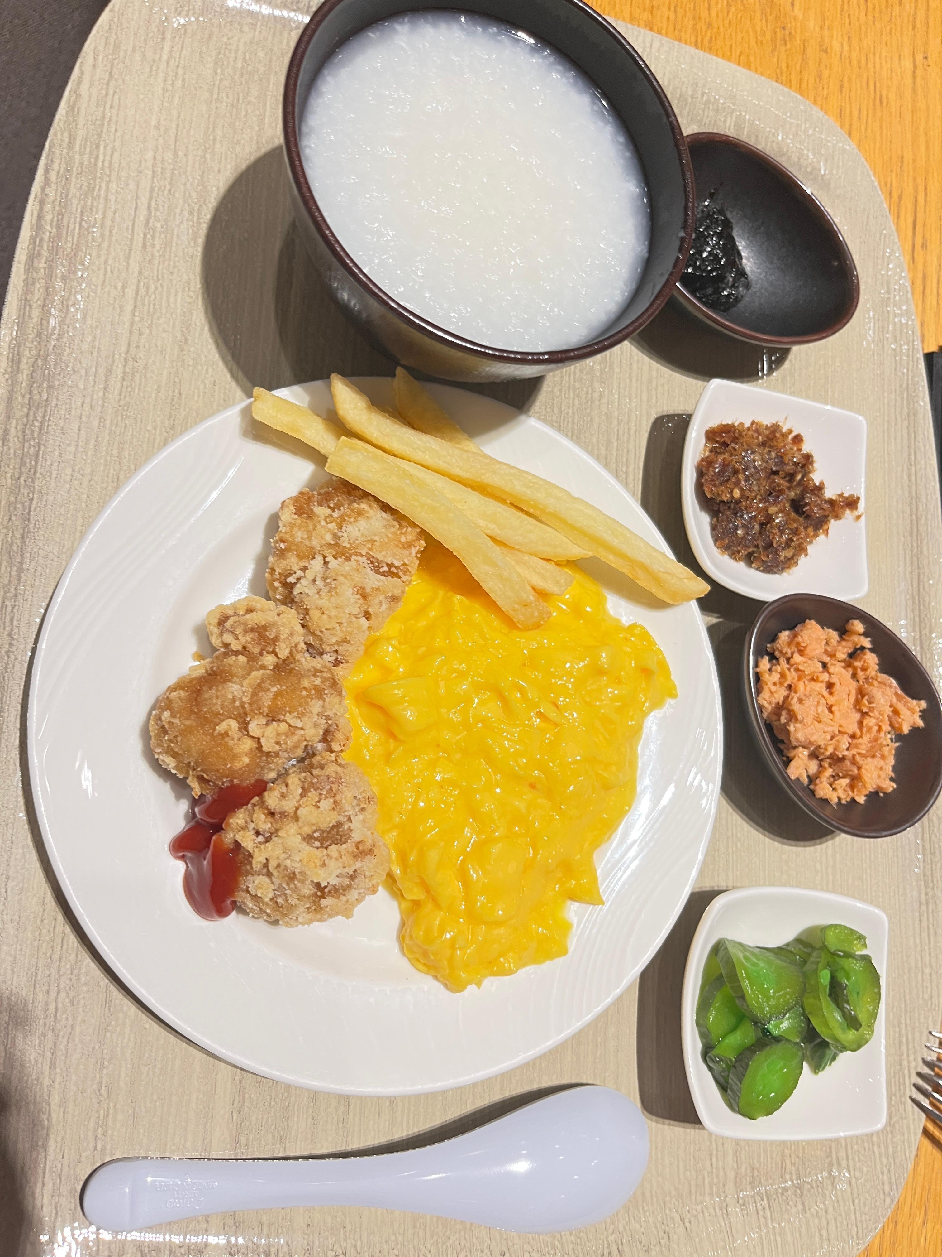 早餐種類多元，好吃