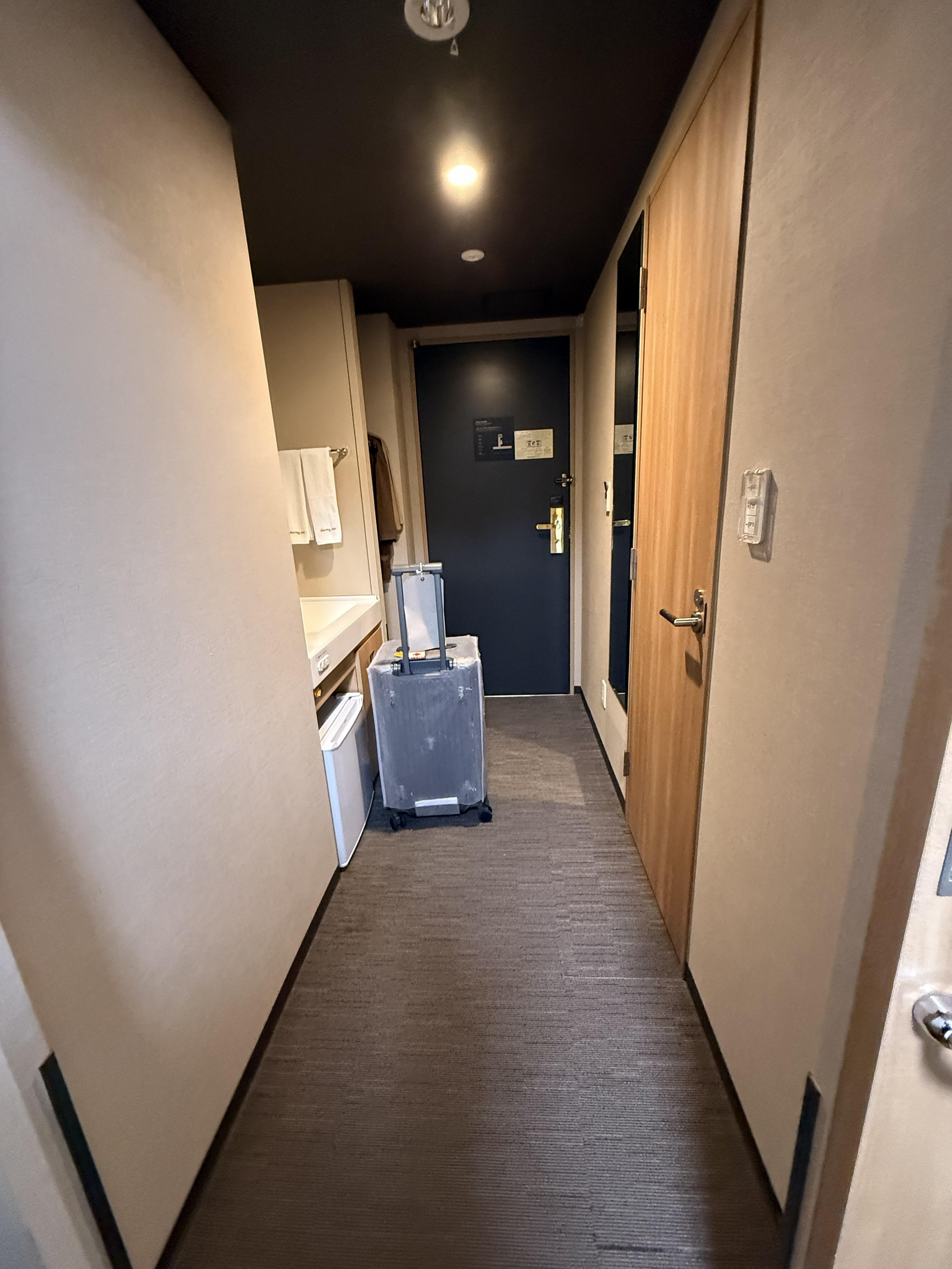 Entrance to the room