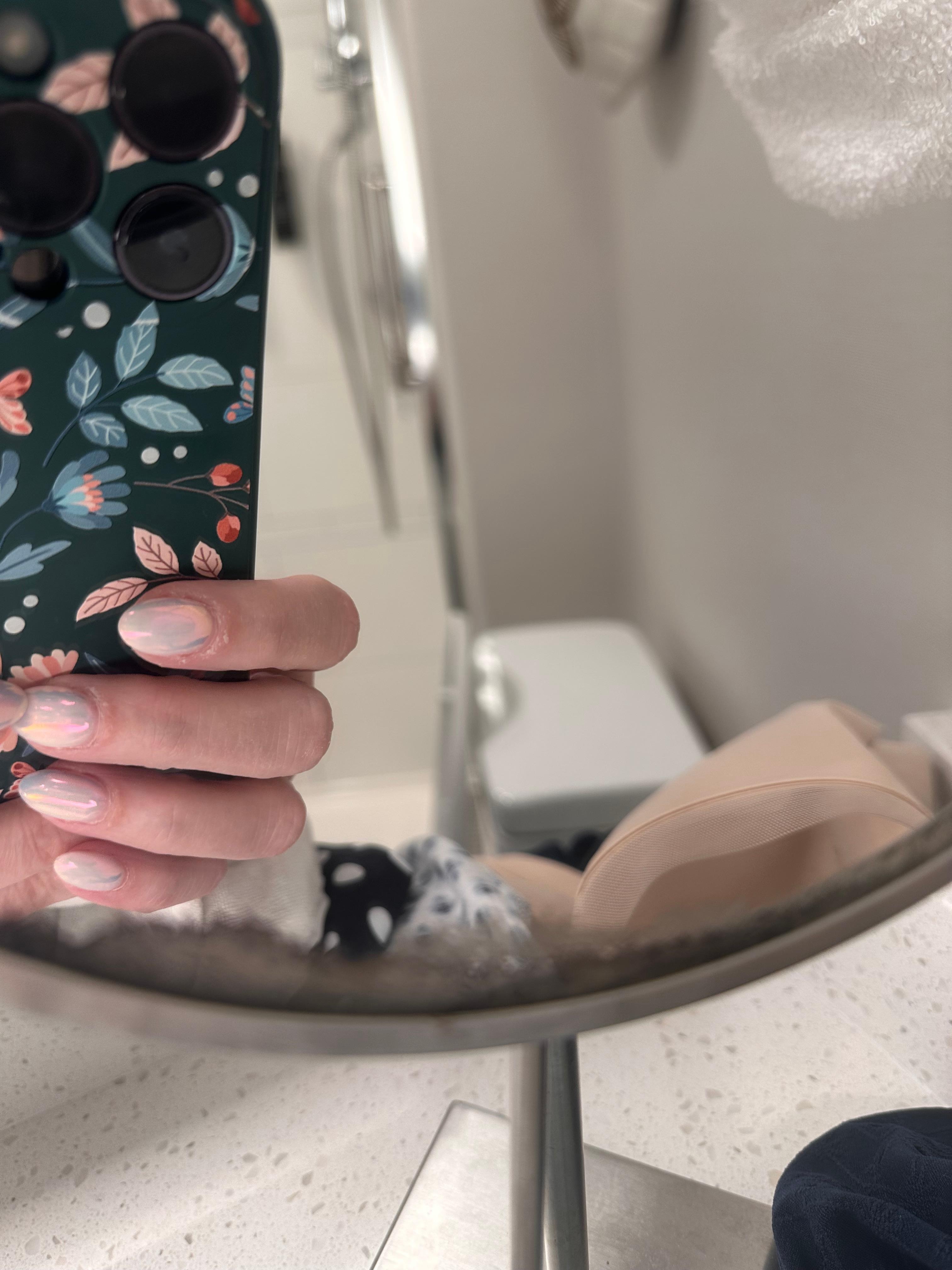 Mirror in the bathroom