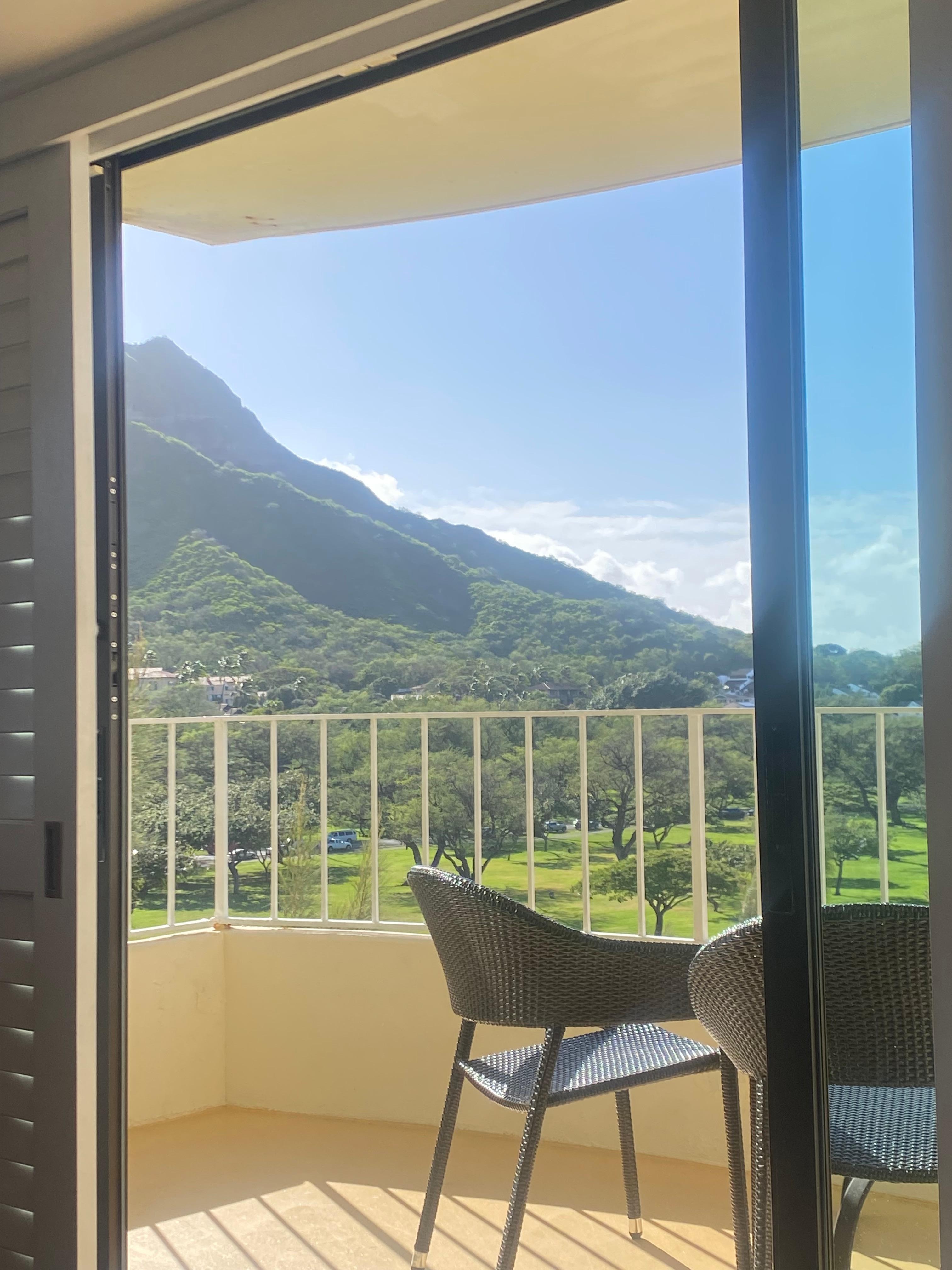 Great view & balcony