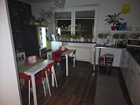 Kitchen (I didn't want to turn the light on; the lights DO work).