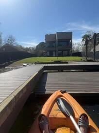 View of home from water