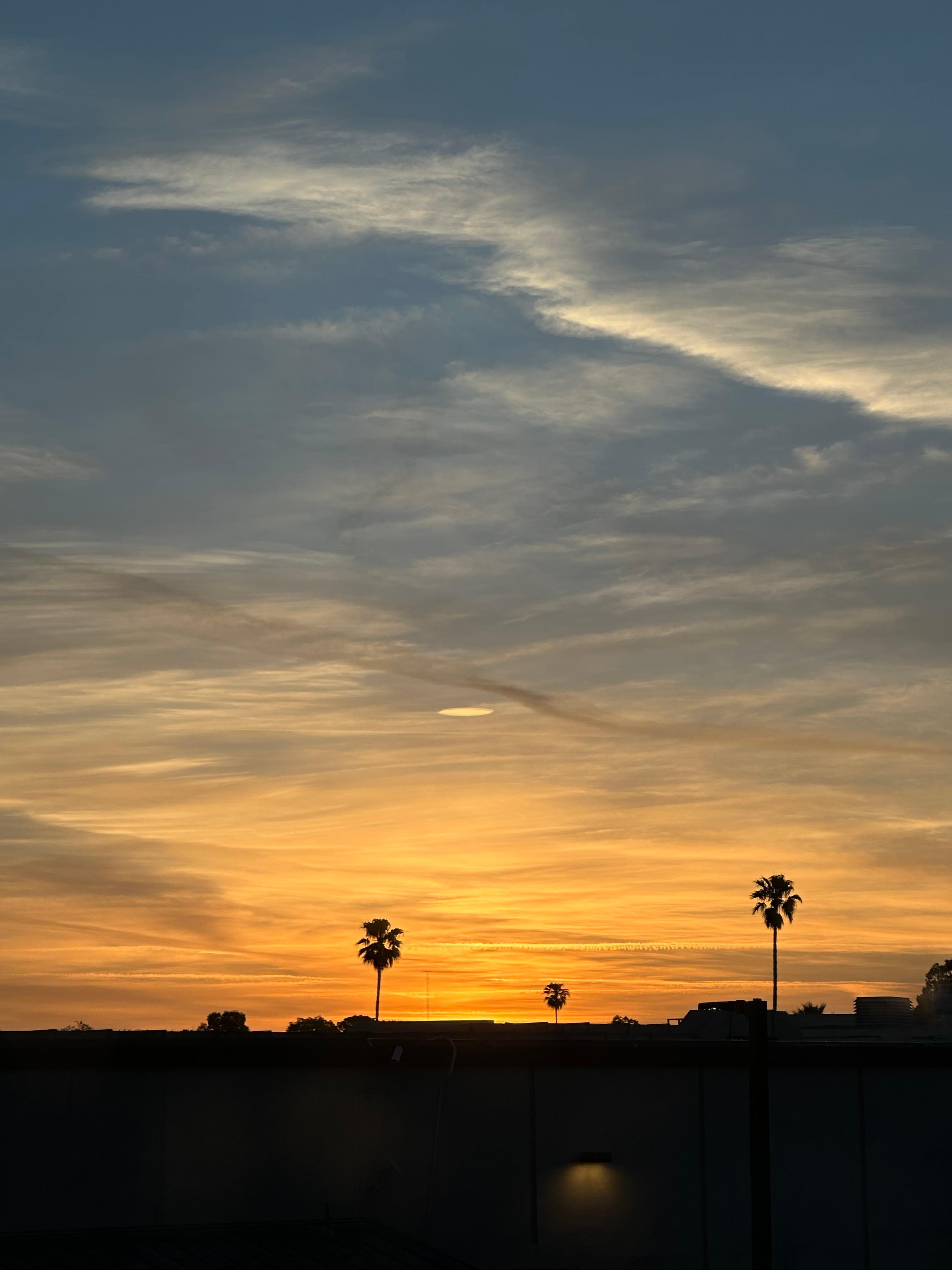 Vista do amanhecer pela nossa janela !!!
