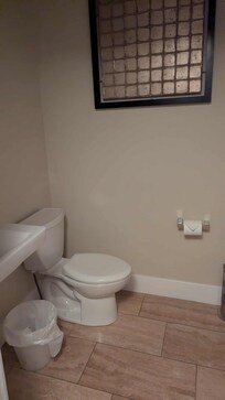 Main floor bathroom
