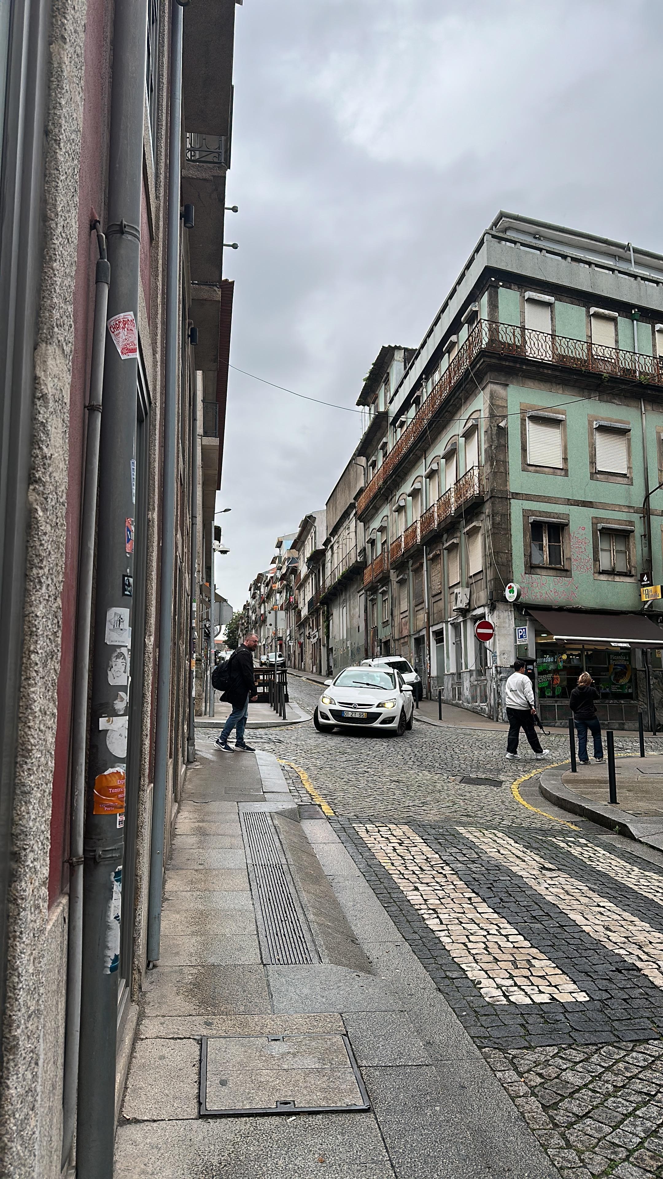 Vista da Porta do hotel 