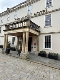 Front if hotel on the high street