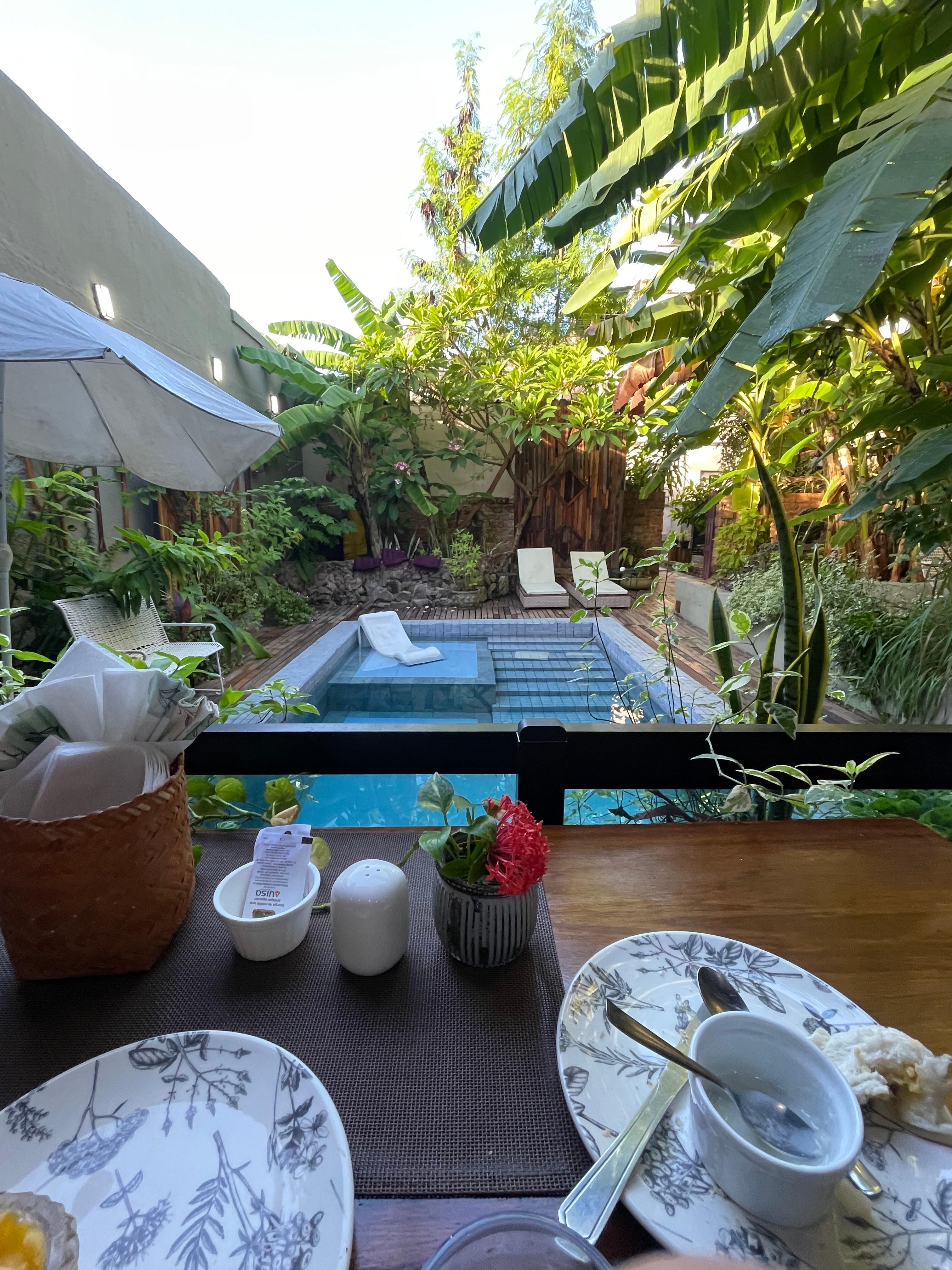 A vista é linda!