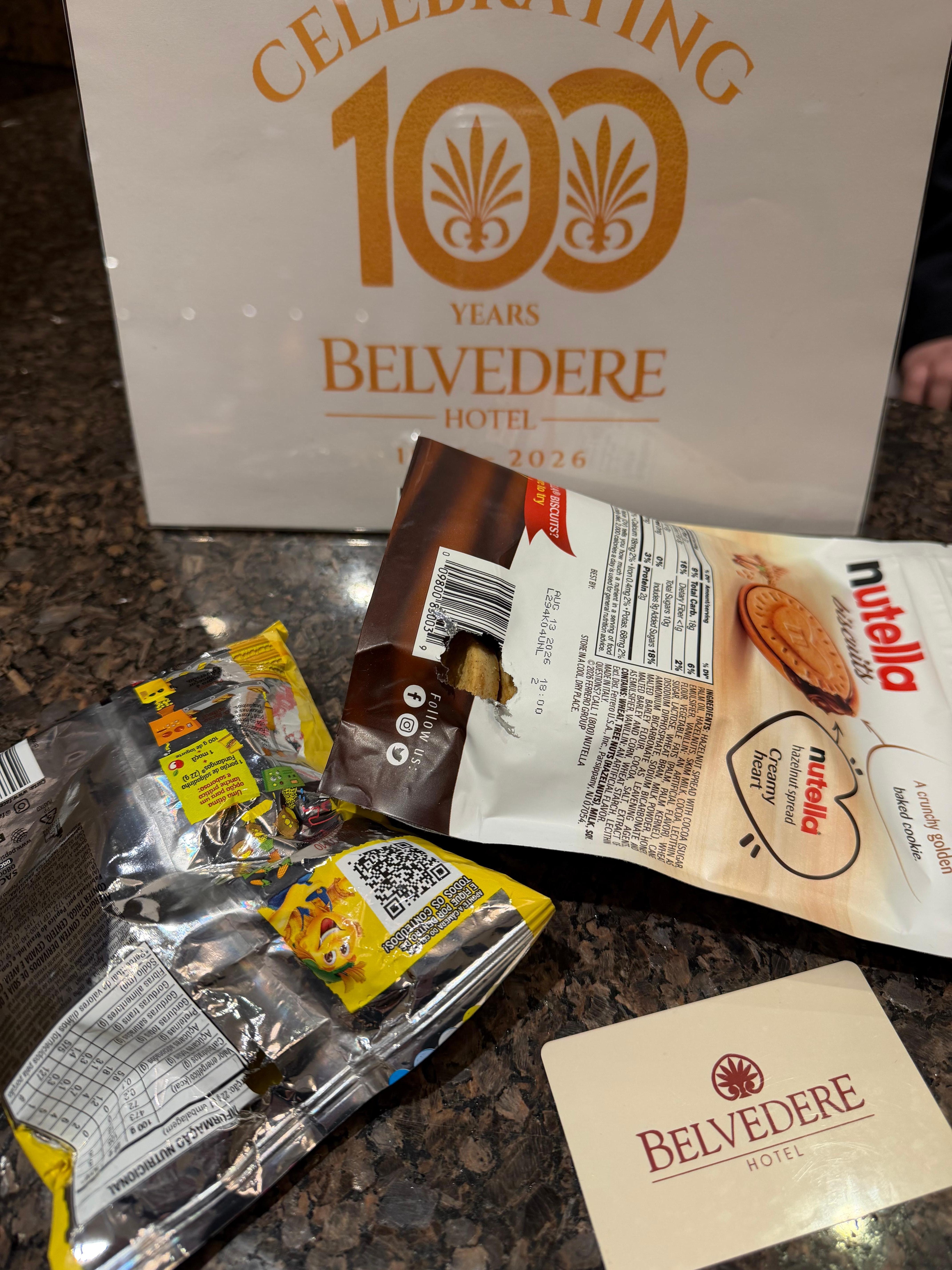 Ratos comeram os biscoitos das crianças 