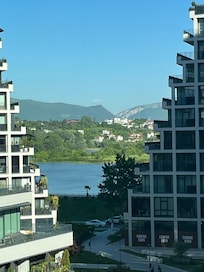 Partial lake view