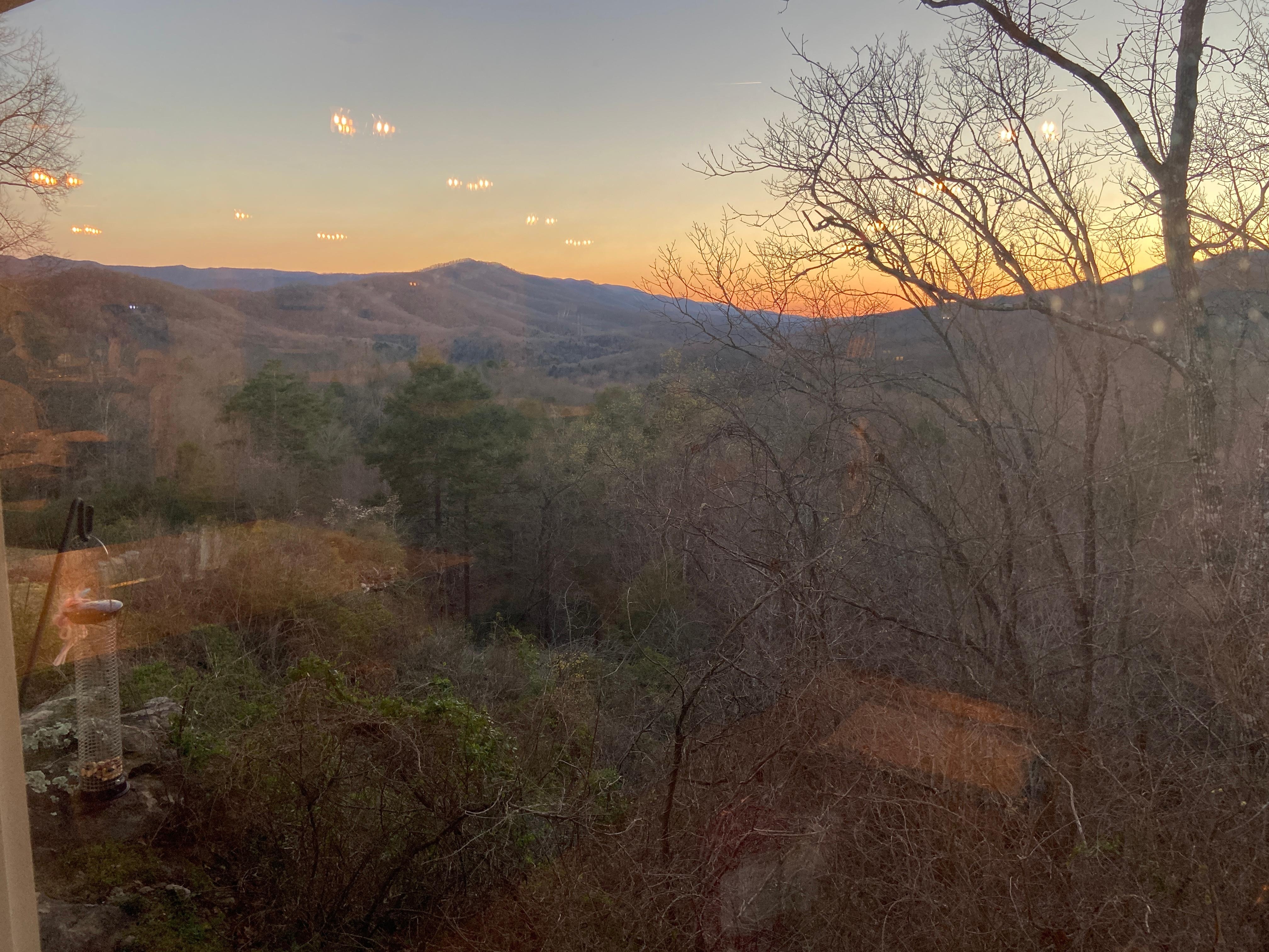 View from the restaurant window