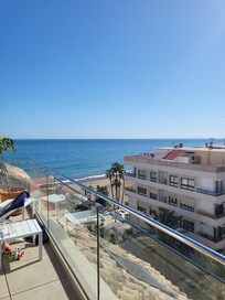 View from the pool area.