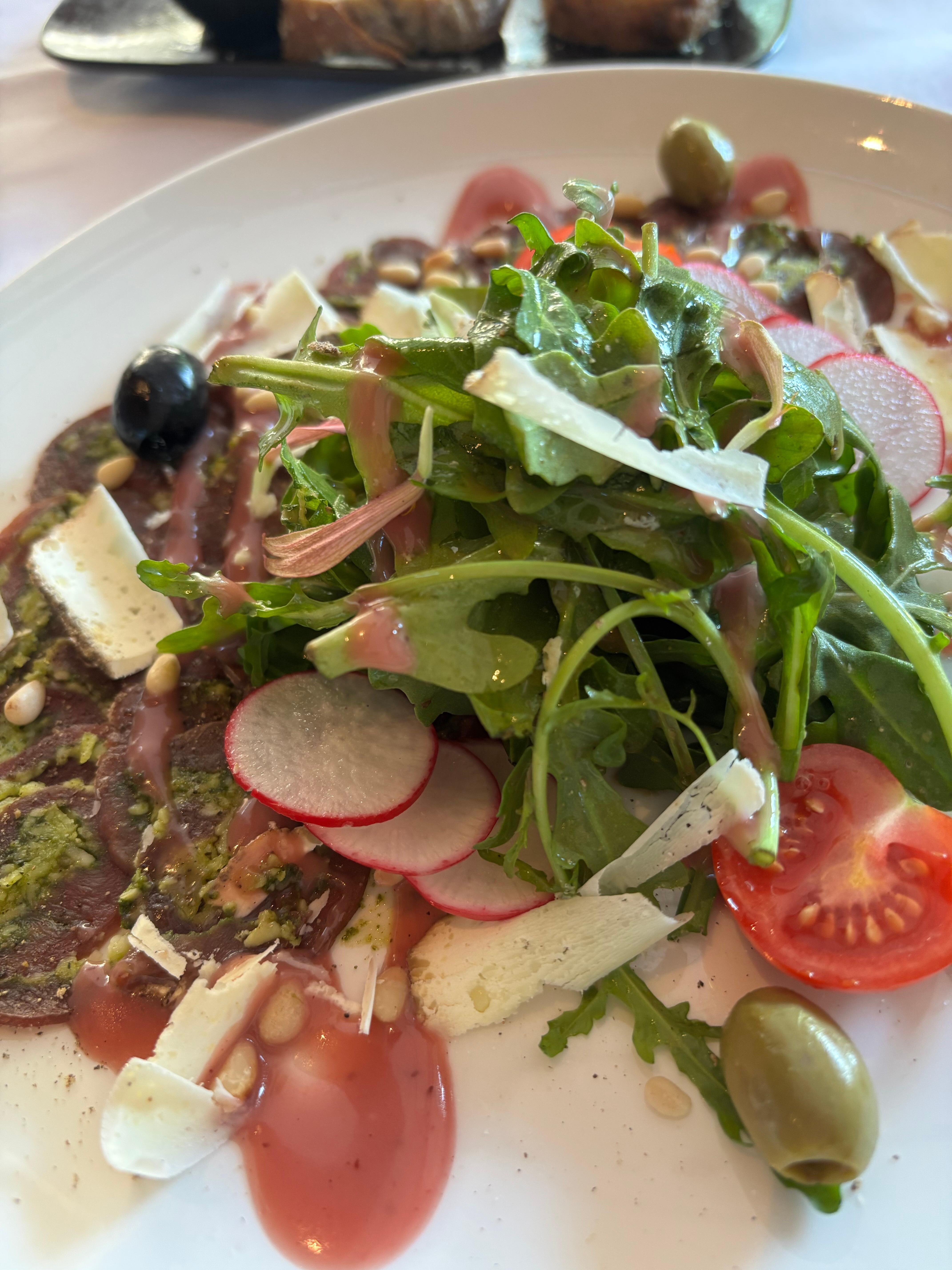 Hirschcarpaccio