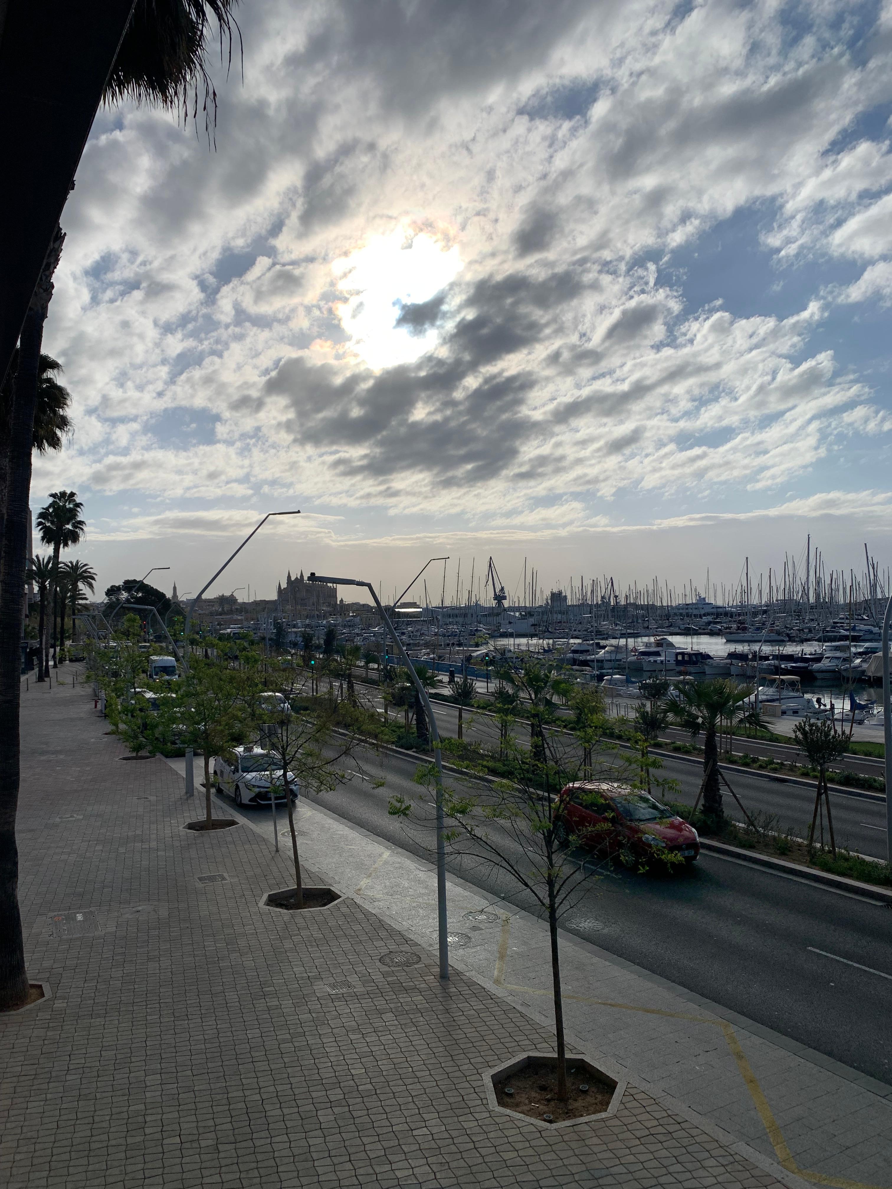 Udsigt fra altan 1. Sal