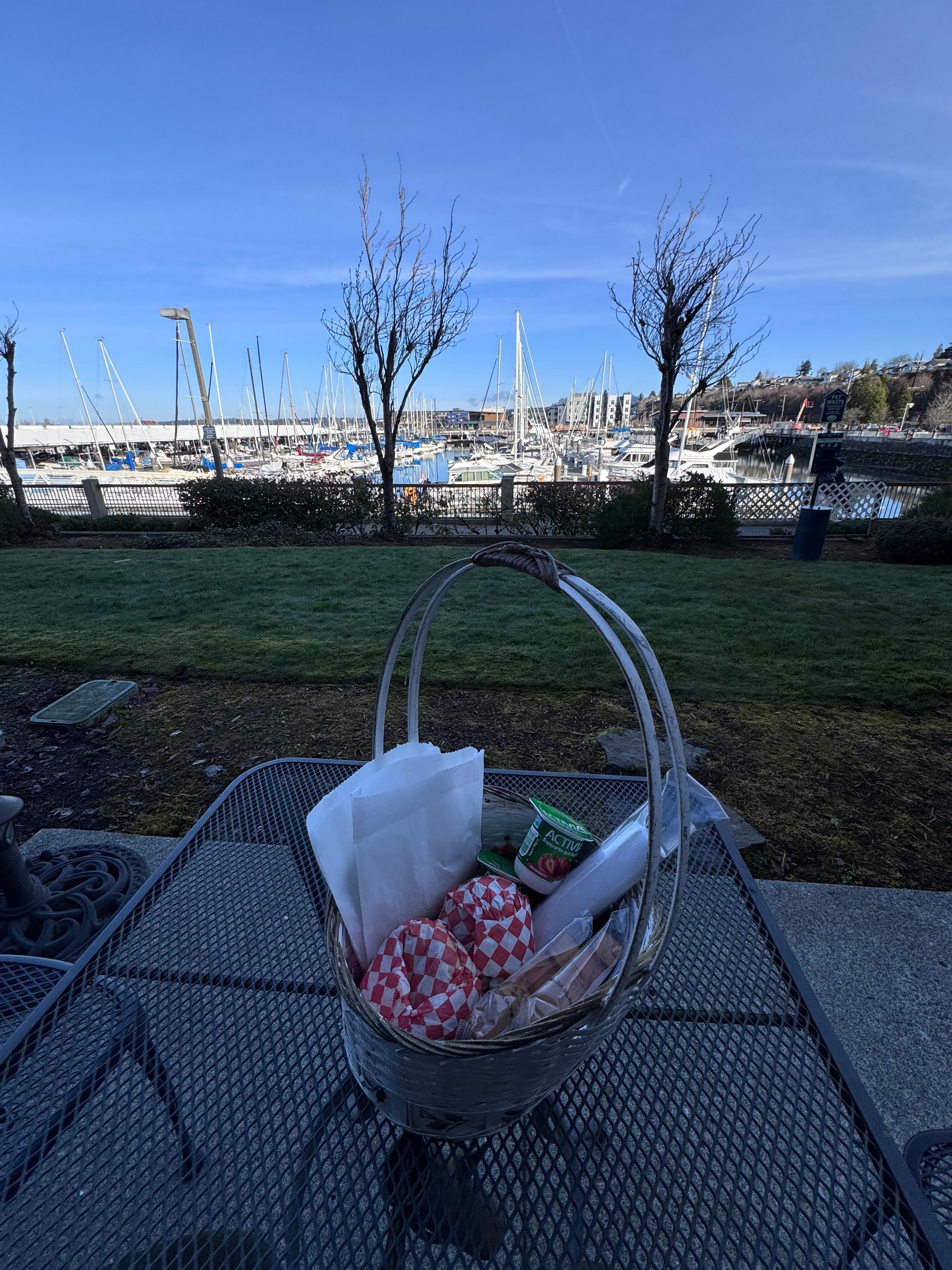 Breakfast basket Day 1