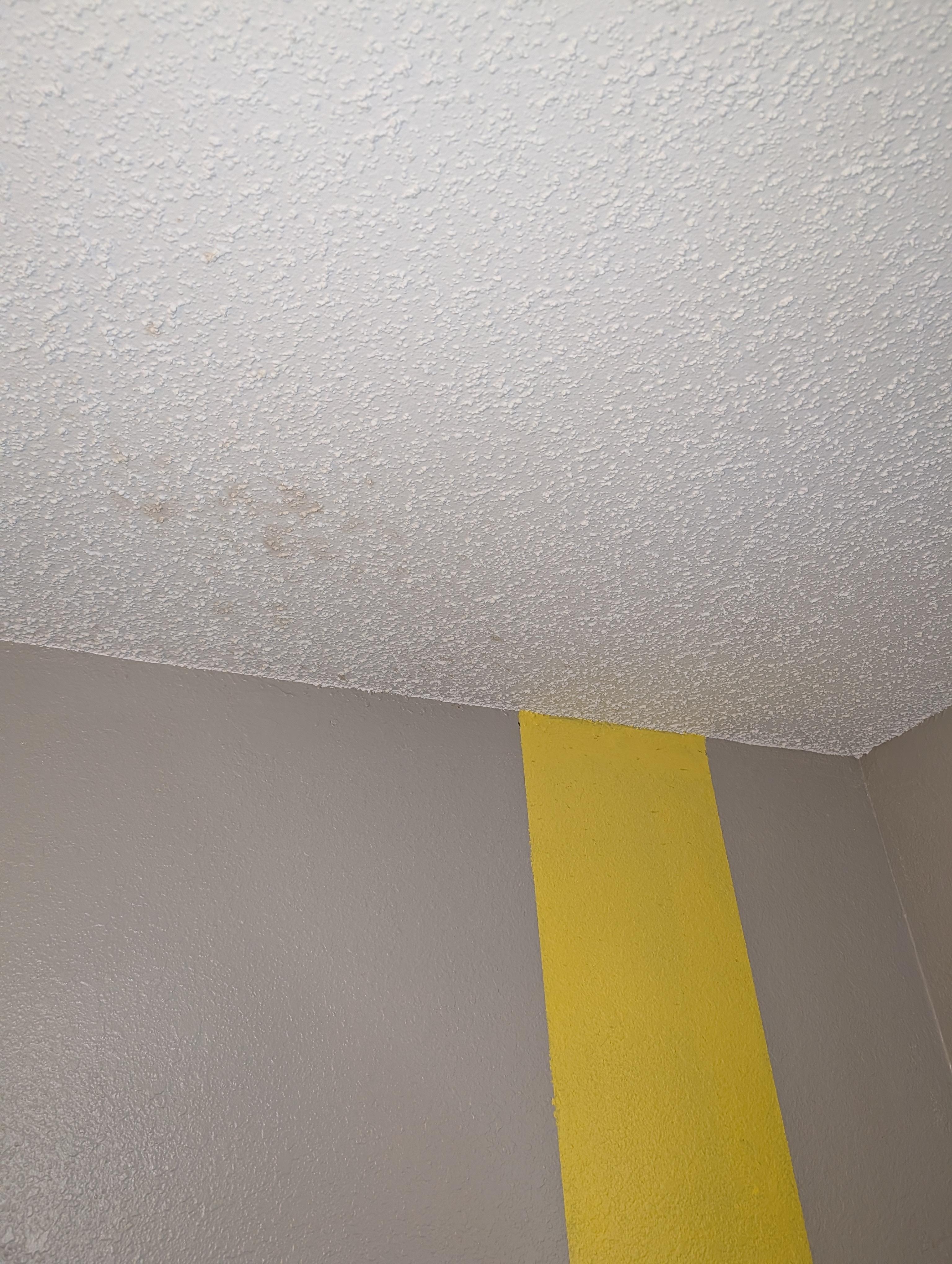 Stains on ceiling 